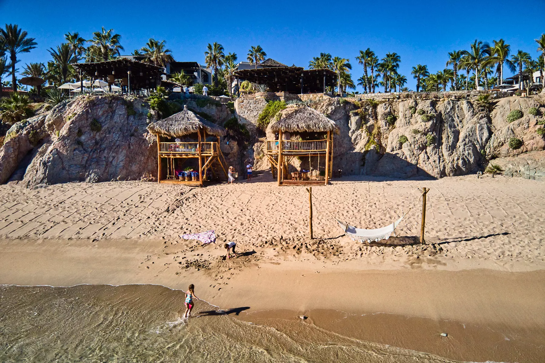 Esperanza's beach cabanas