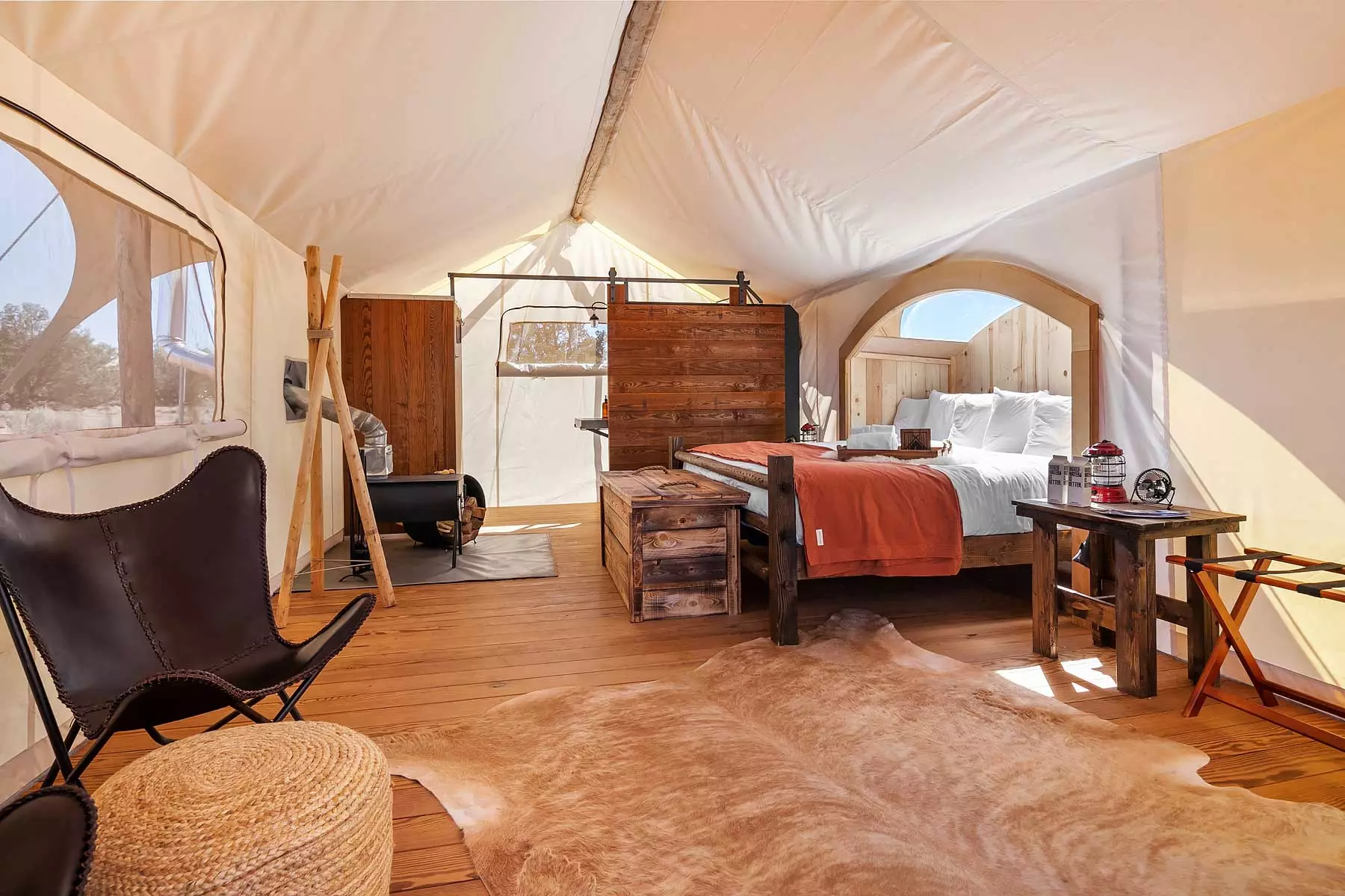 Under Canvas Grand Canyon tinte ynterieur