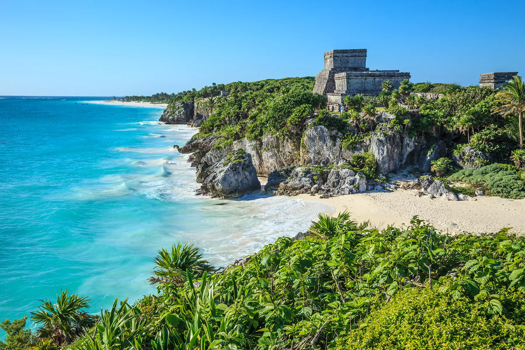 Lithako tsa Tulum Mayan tse Quintana Roo