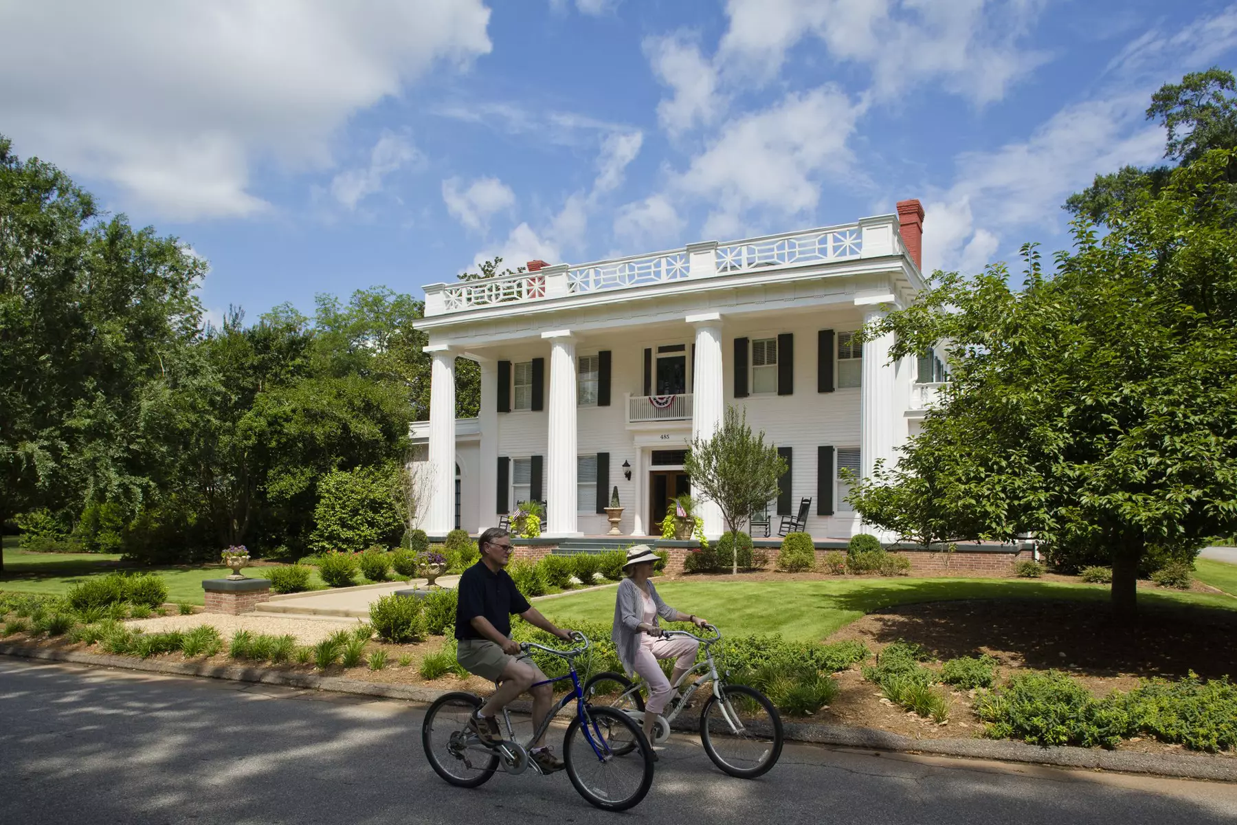 Isang bike tour sa Madison, Georgia