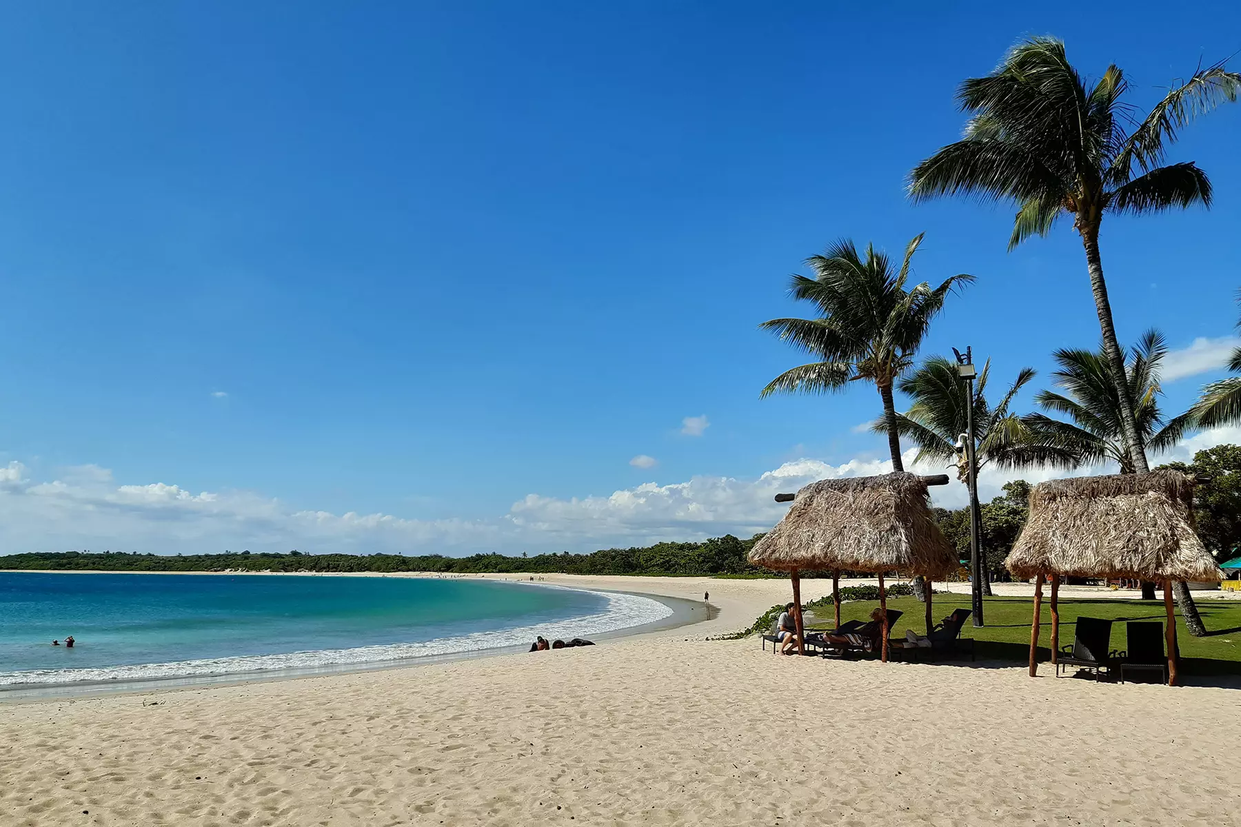 una spiaggia in un resort a Natadola Bay nelle Figi