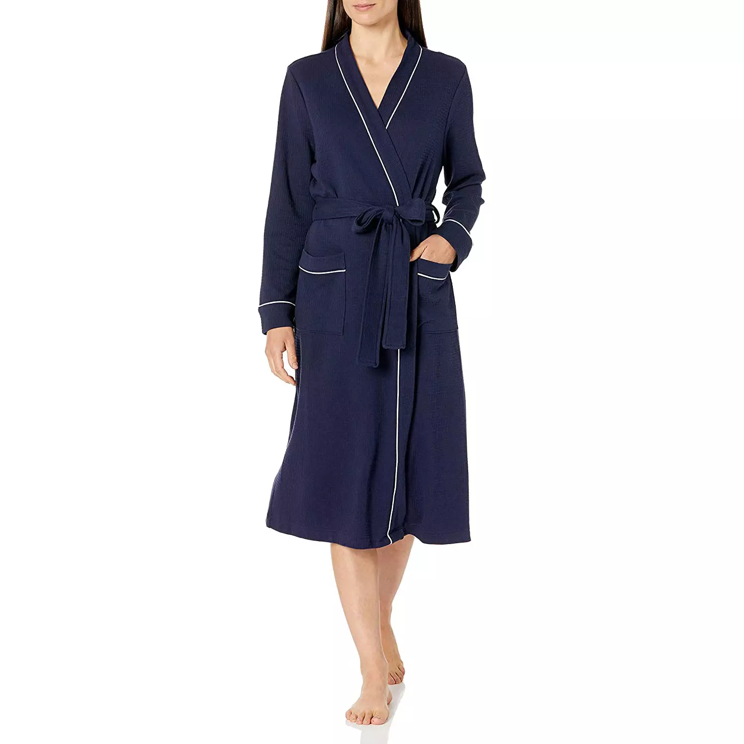 Bathrobe tan-nisa navy