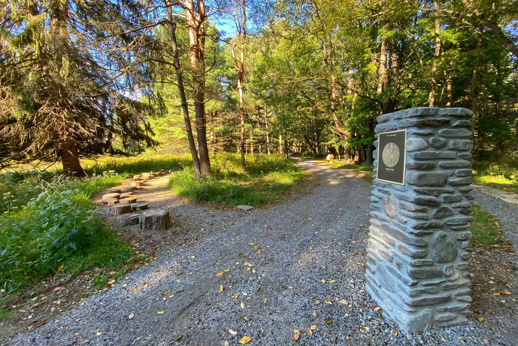 Autism Nature Trail ved Letchworth State Park i New York