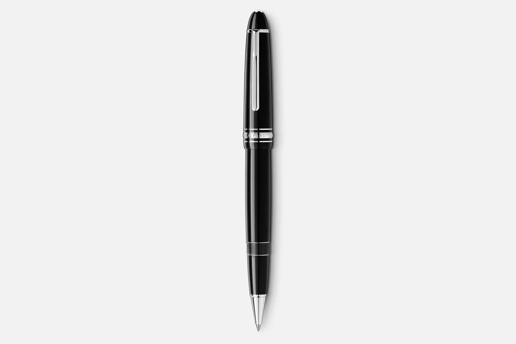Čierne a strieborné/platinové pero