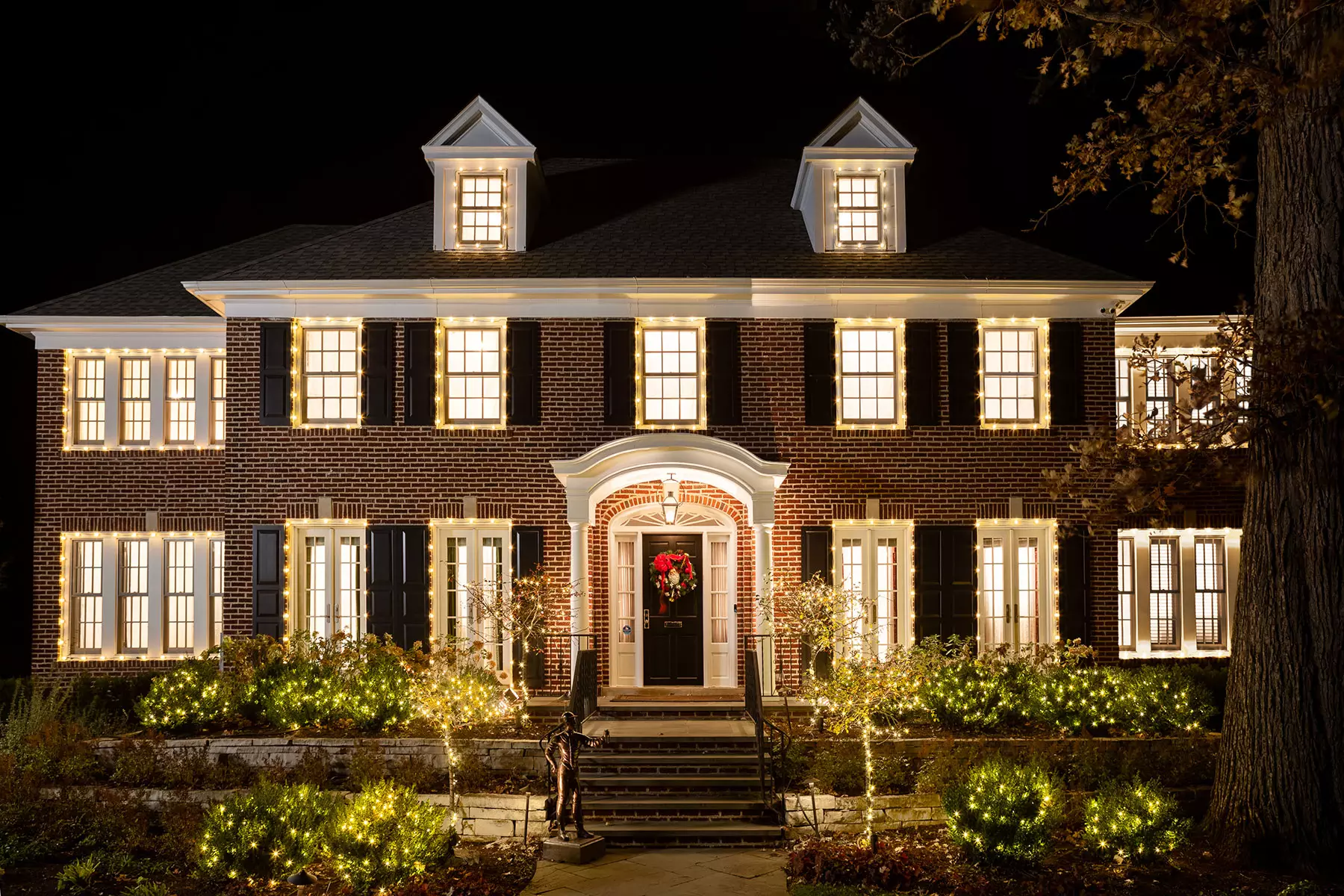 Exterior of Home Alone Airbnb