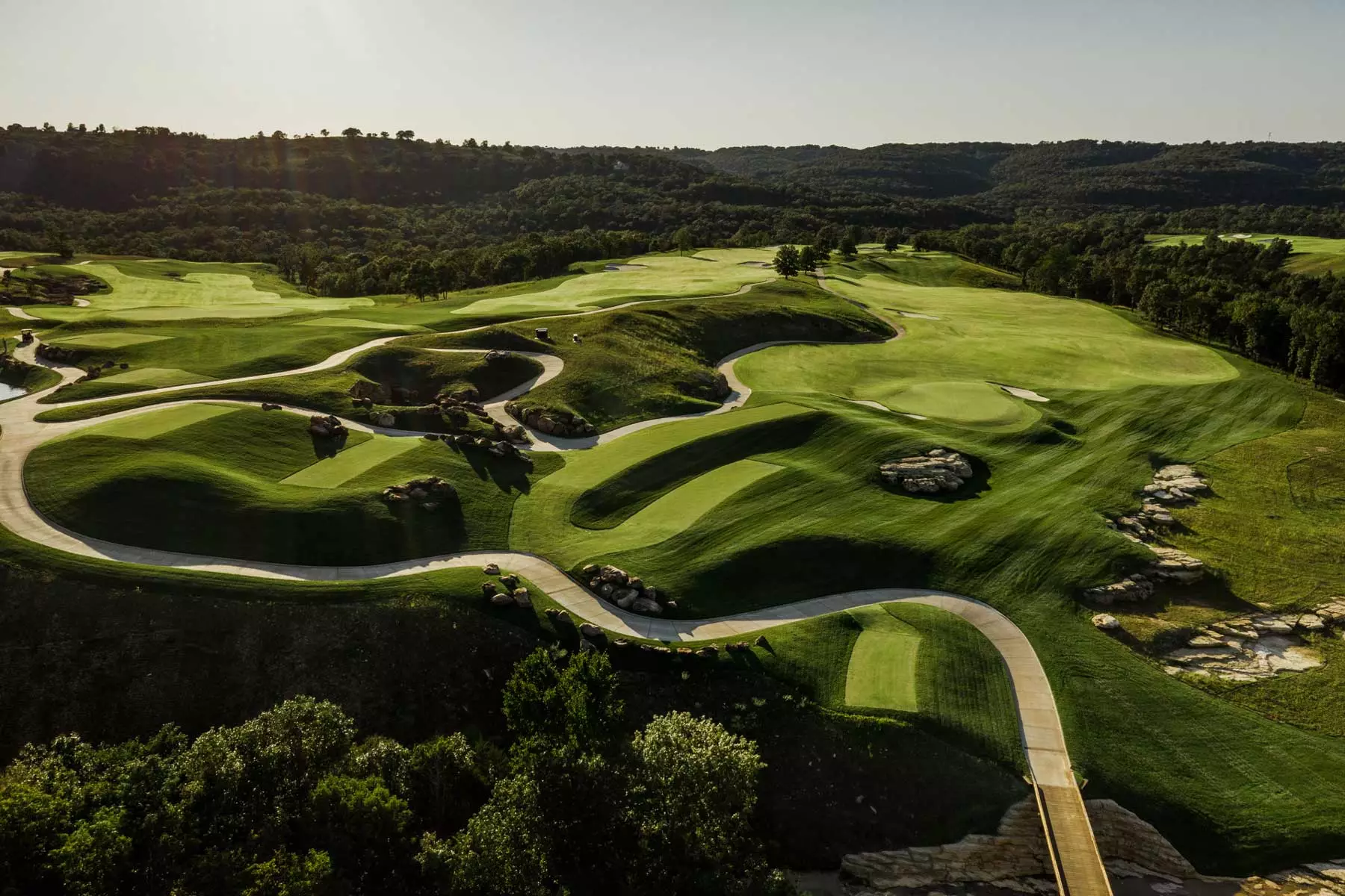 Big Cedar Lodge nga bulawan nga kurso sa Branson, MO