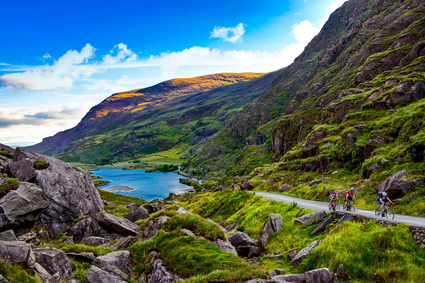 Gap of Dunloe στο εθνικό πάρκο Killarney, Co. Kerry, Ιρλανδία