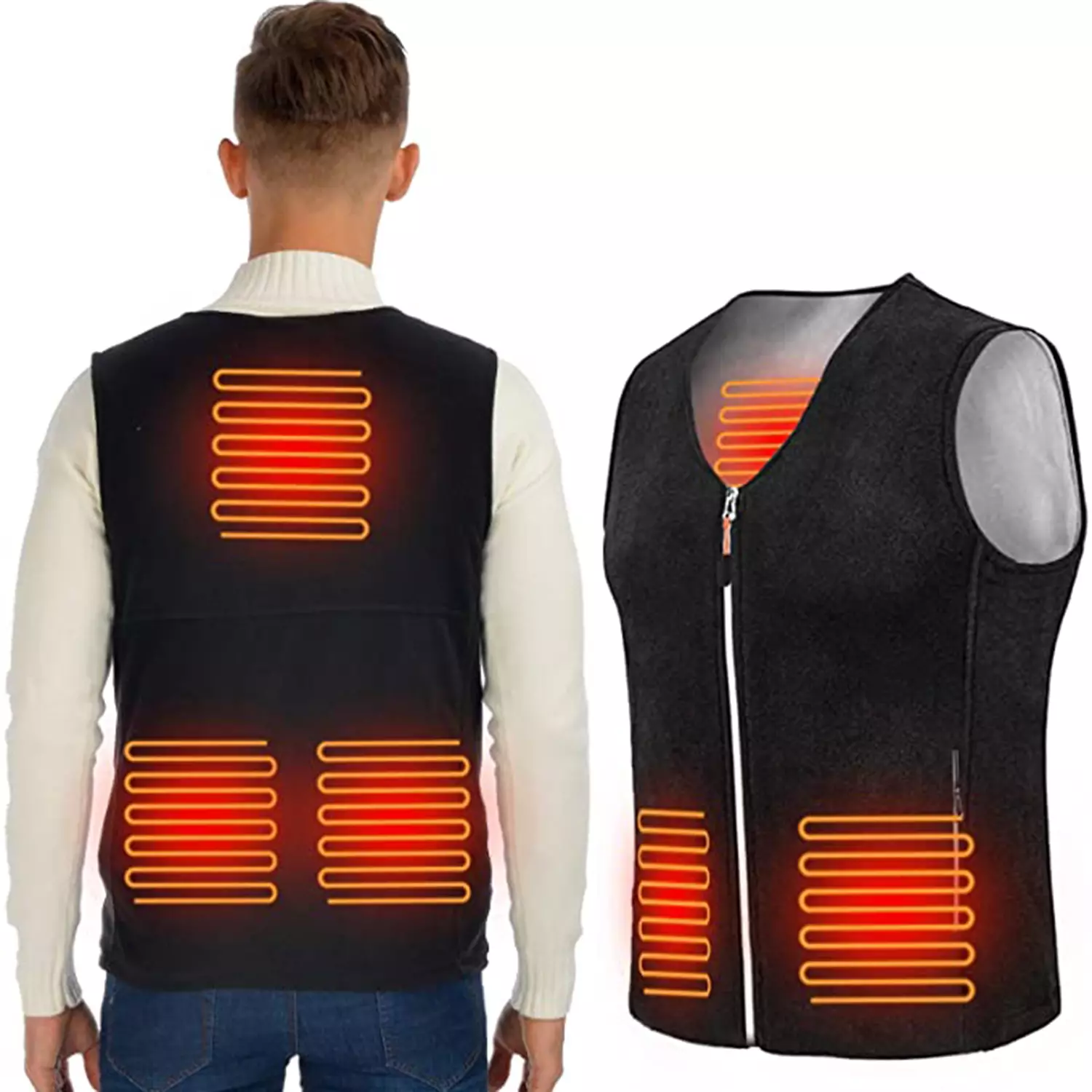 ISOPHO Heated Vest rau txiv neej thiab poj niam