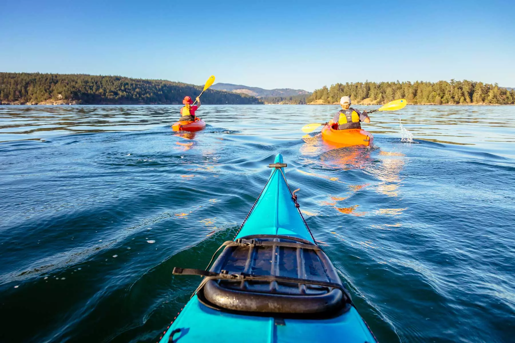 Kayaking Visiwa vya San Juan