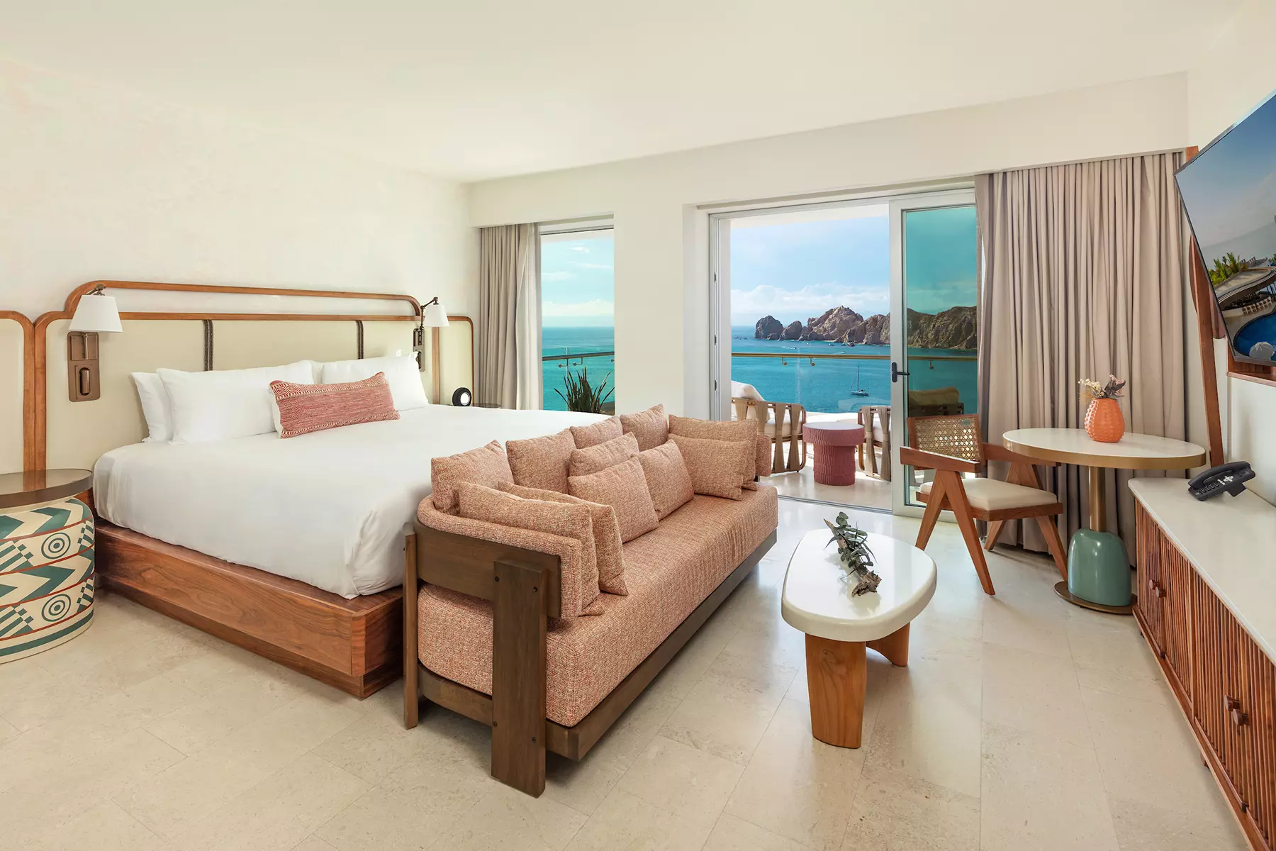 Corazón Cabo Resort & Spa-da Okean Manzaralı King Suite