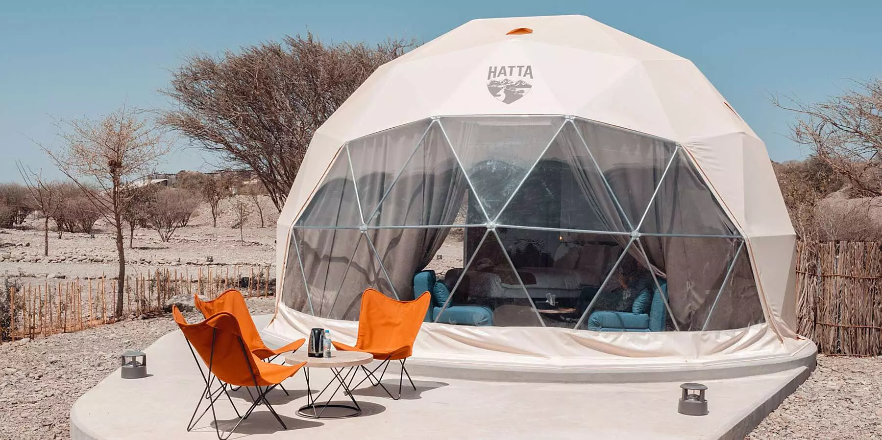 Luxuzko Glamping-ek basamortuko abenturak betetzen ditu Dubaitik kanpo dagoen parke berri honetan