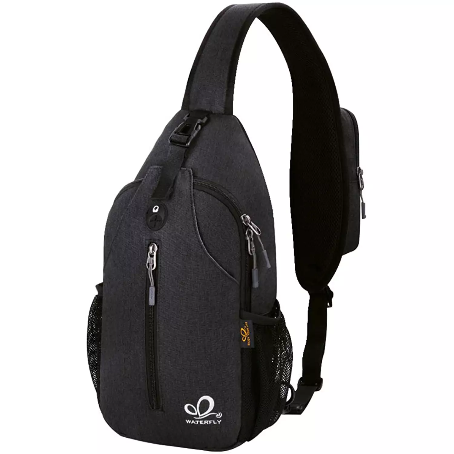 WATERFLY Crossbody Sling ryukzak Sling sumkasi Sayohat yurish ko'krak sumkasi Daypack