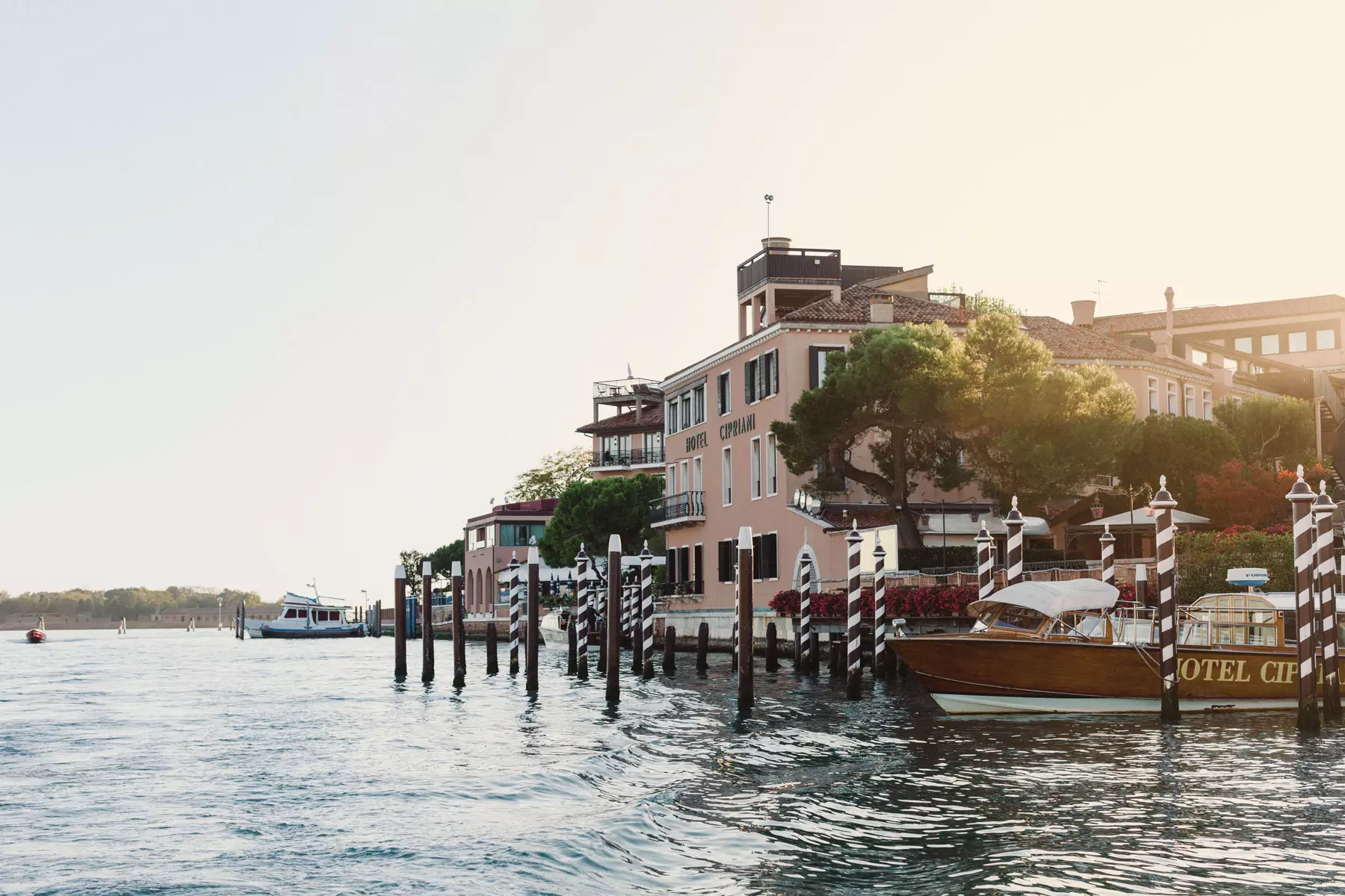 Hotel Cipriani visto dall'acqua