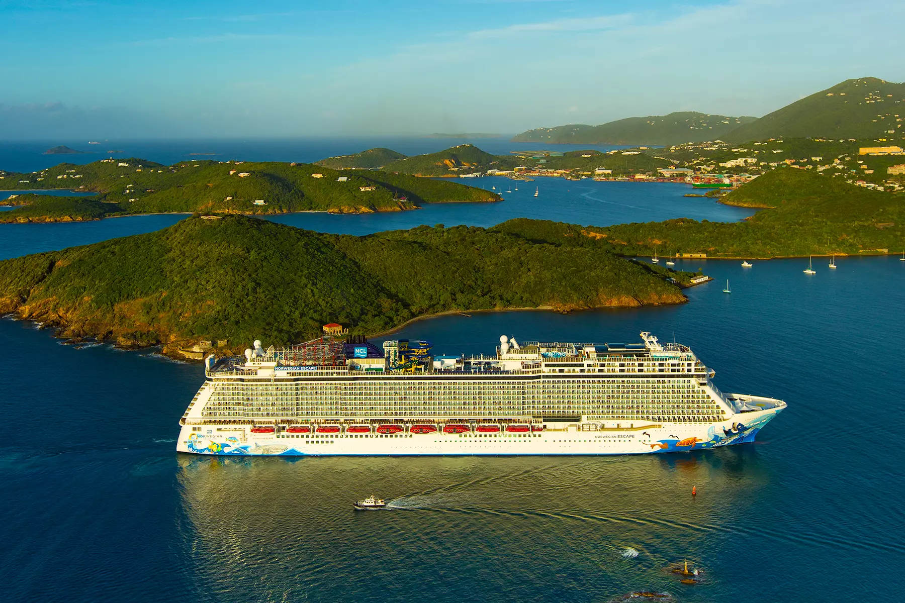 Norwegian Escape i St. Thomas