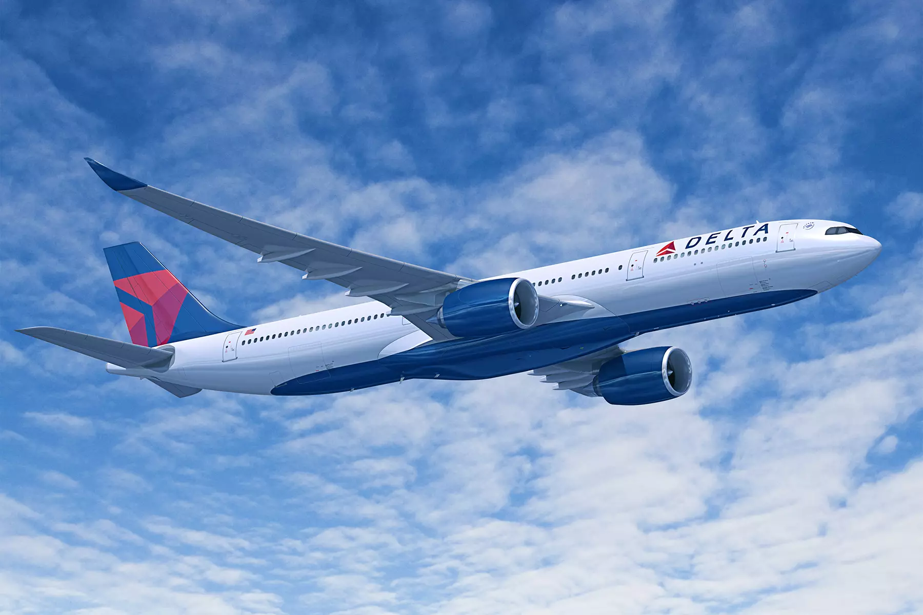 Літак Delta Air Lines в польоті