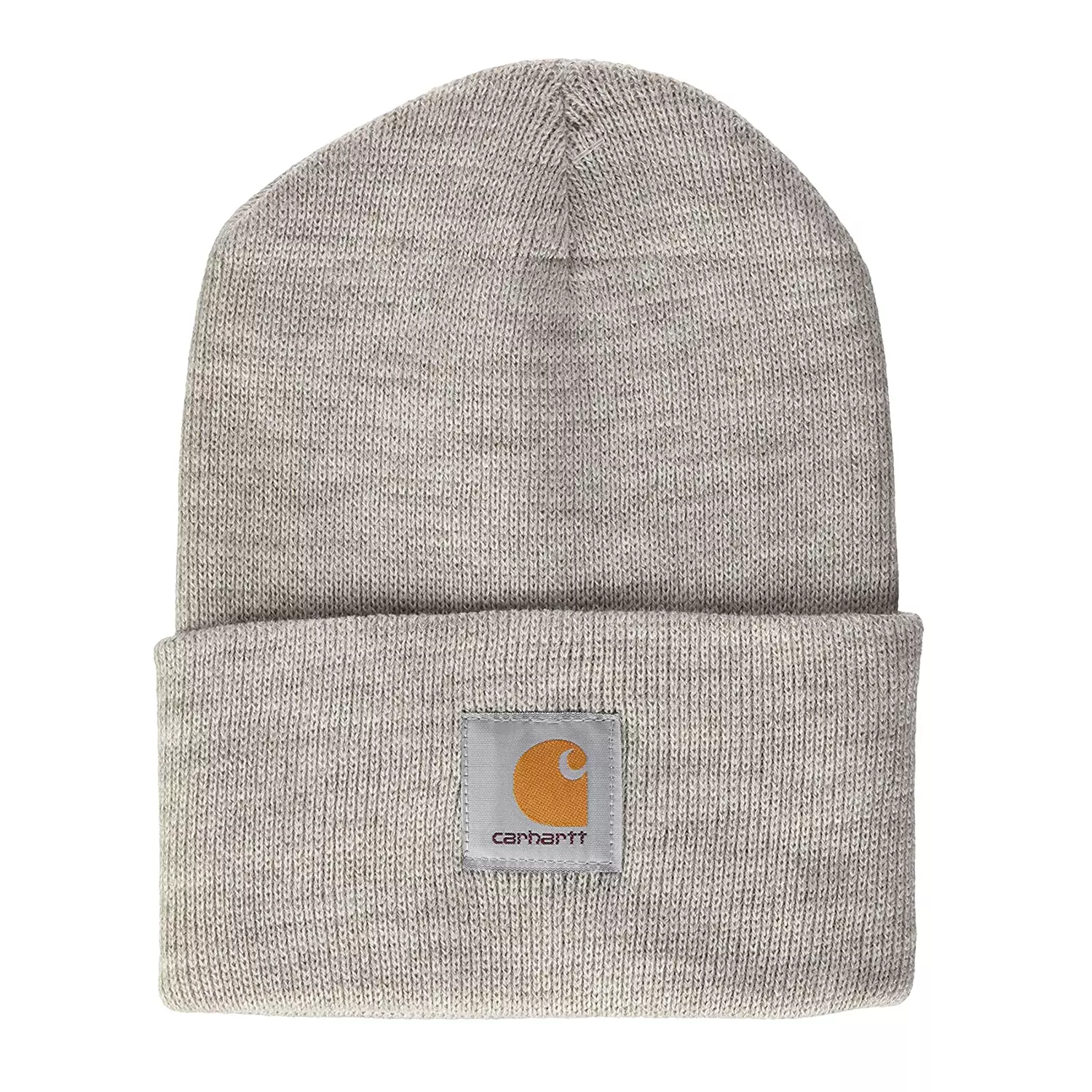 Bonnet en tricot à revers Carhartt en albâtre chiné