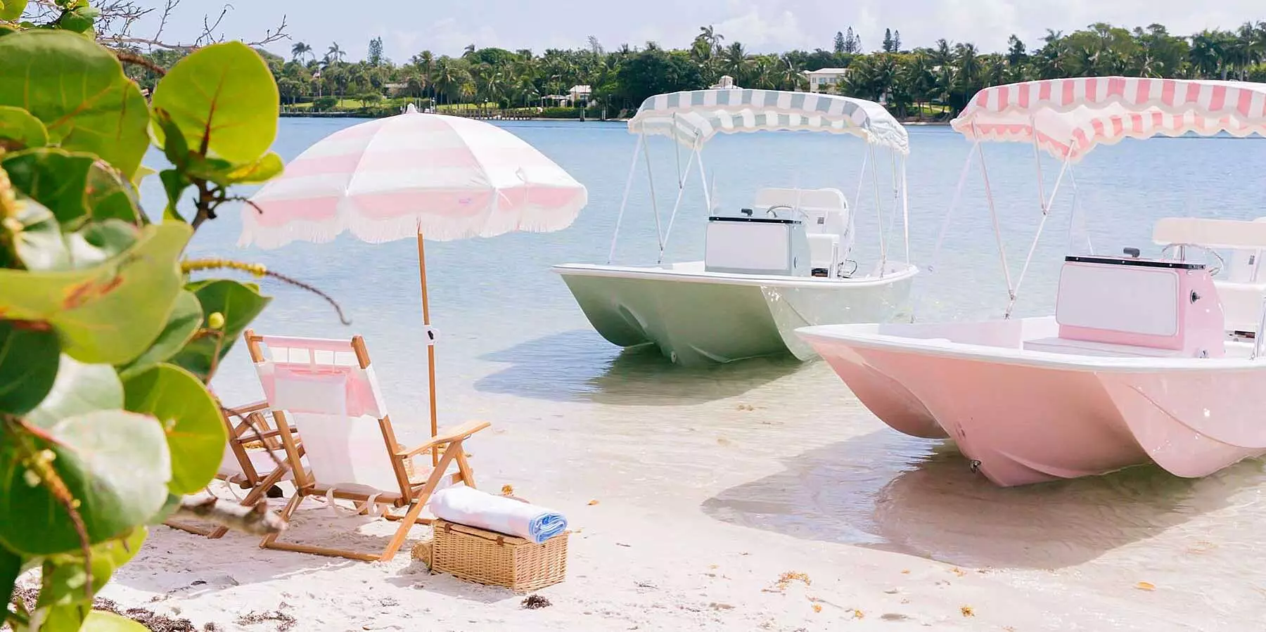 Deze Instagrambare 'picknickboten' zijn de perfecte manier om Palm Beach te zien