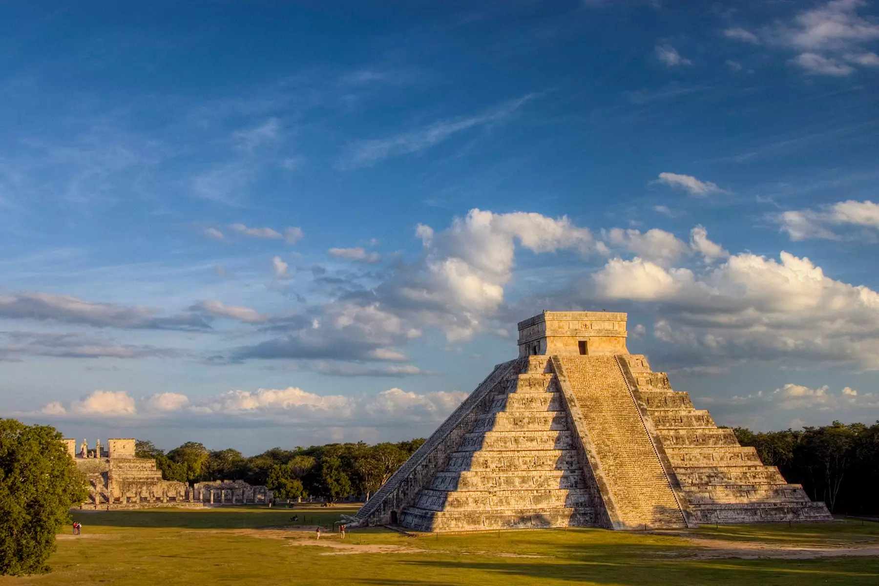 Piramida ta' Kukulcan, Chichen Itza, Yucatan, Messiku.