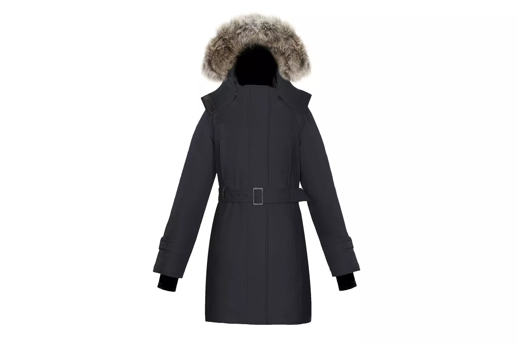 Parka pentru femei Triple Fat Goose Olevia, cu curea