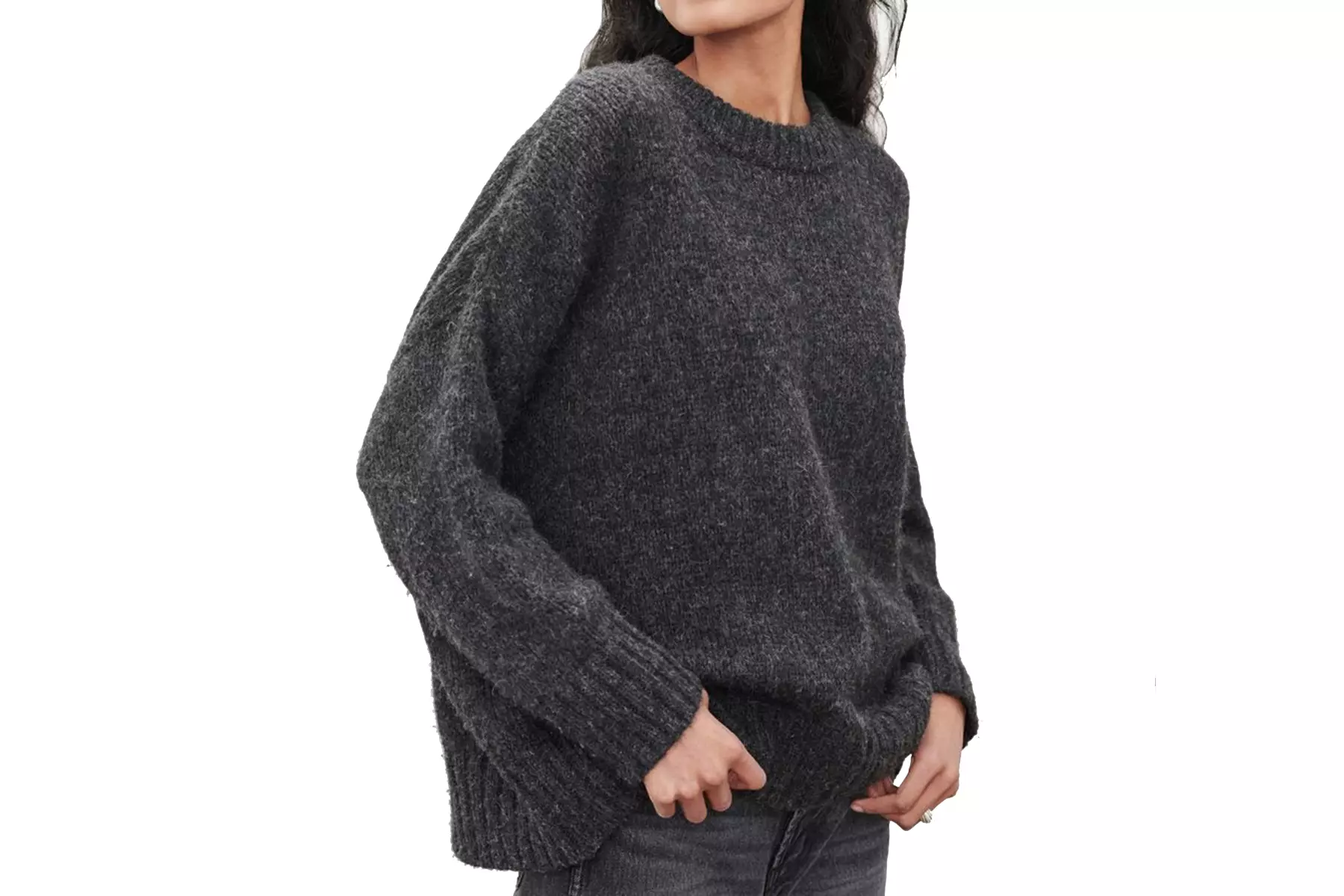 Jenni Kayne Alpaca Cocoon Crewneck