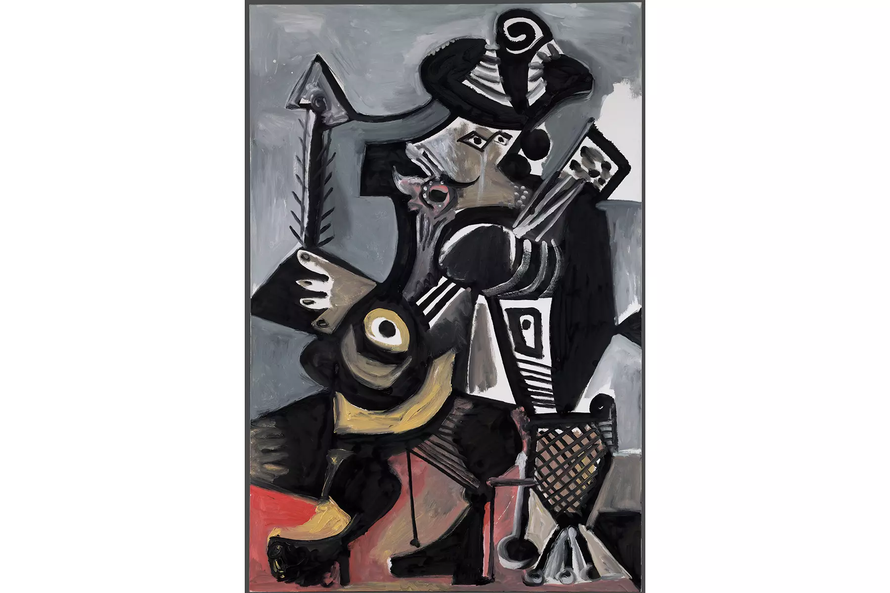 Musicien (Pemuzik) Mougins oleh Pablo Picasso