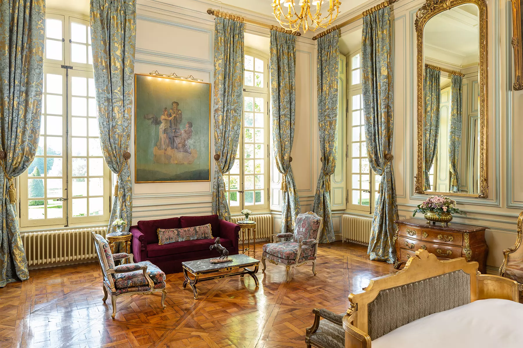 Hotel Château du Grand-Lucén "Baron's Suite" -sviitti