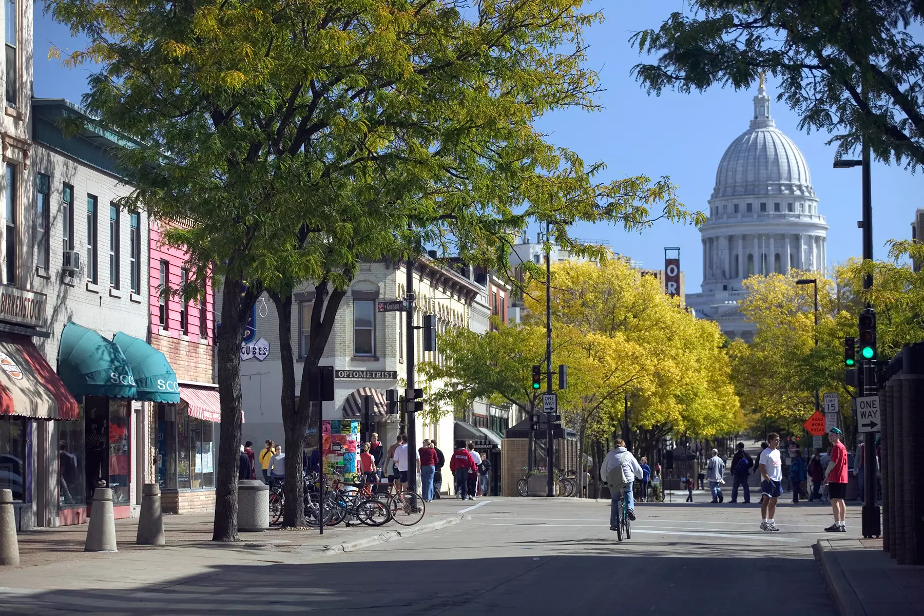 Mal Pejalan Kaki State Street, Madison, WI