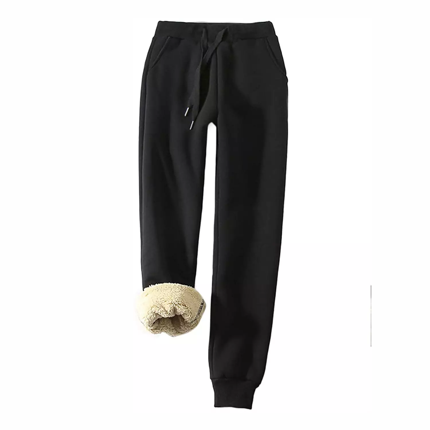 Sherpa Gbona Awọn Obirin Yeokou Ila Elere Sweatpants Jogger