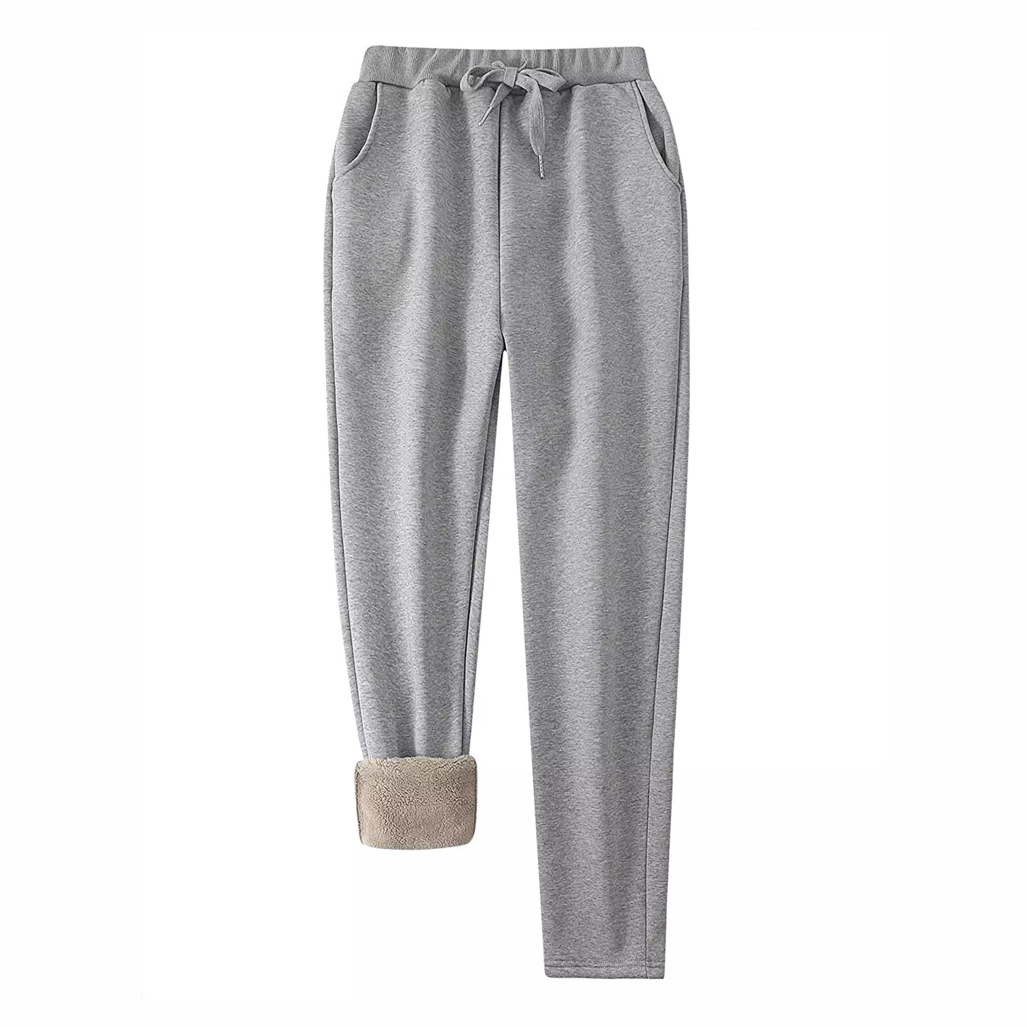 Flygo Women's Sherpa Lined Sweatpants