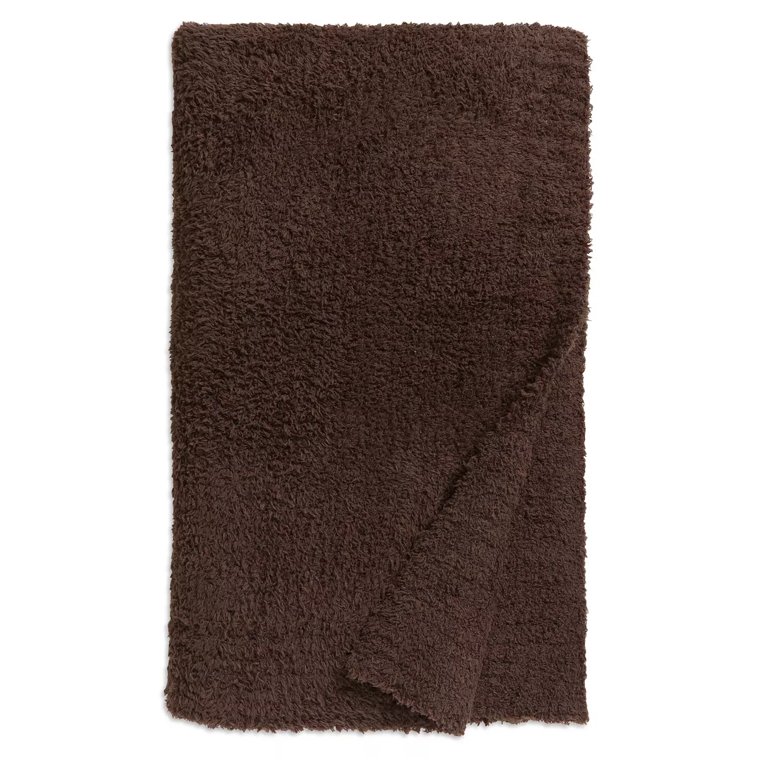 Barefoot Dreams CozyChic Throw Blanket in Dark Oak