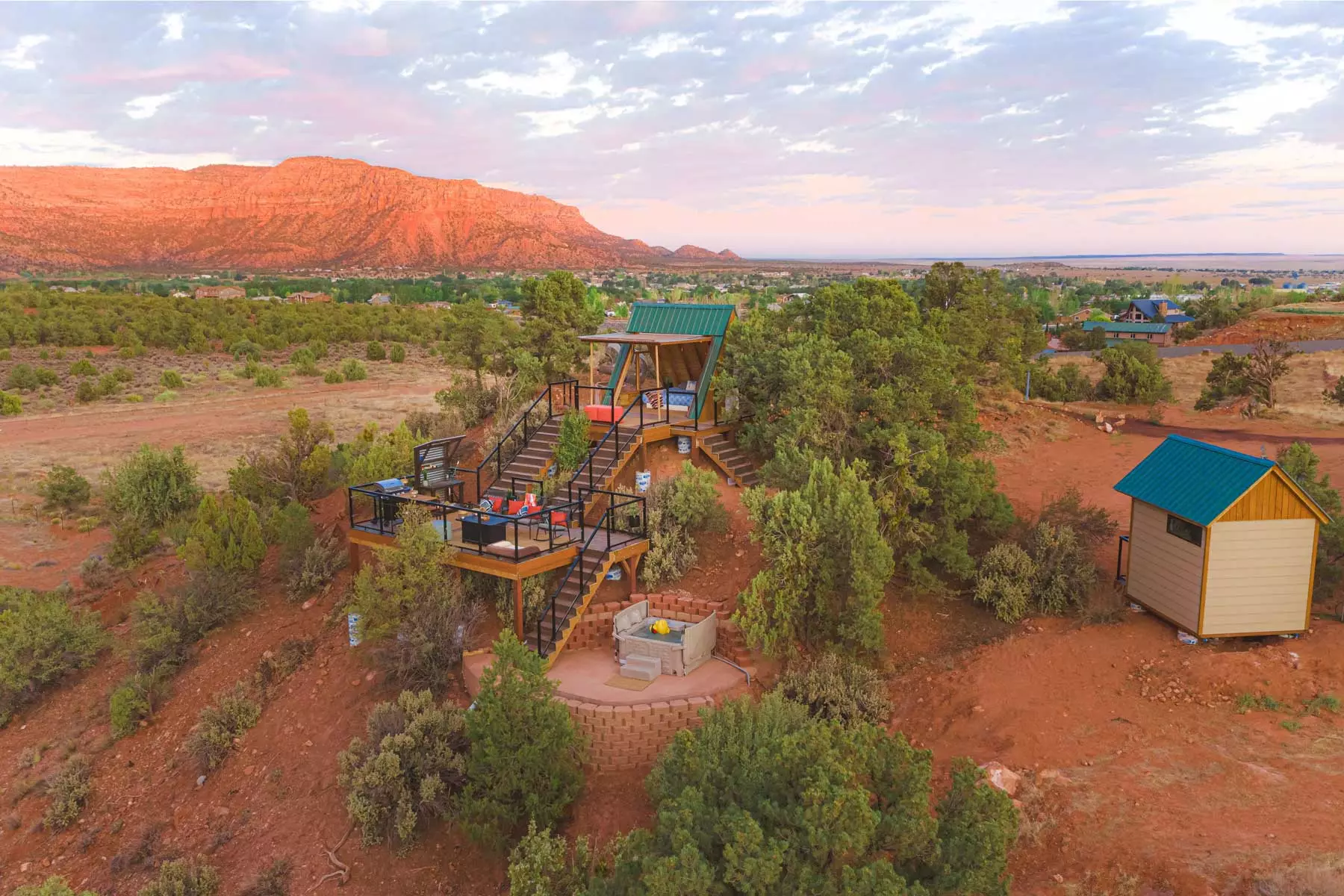 Airbnb នៅរដ្ឋ Utah ក្បែរឧទ្យានជាតិ Zion