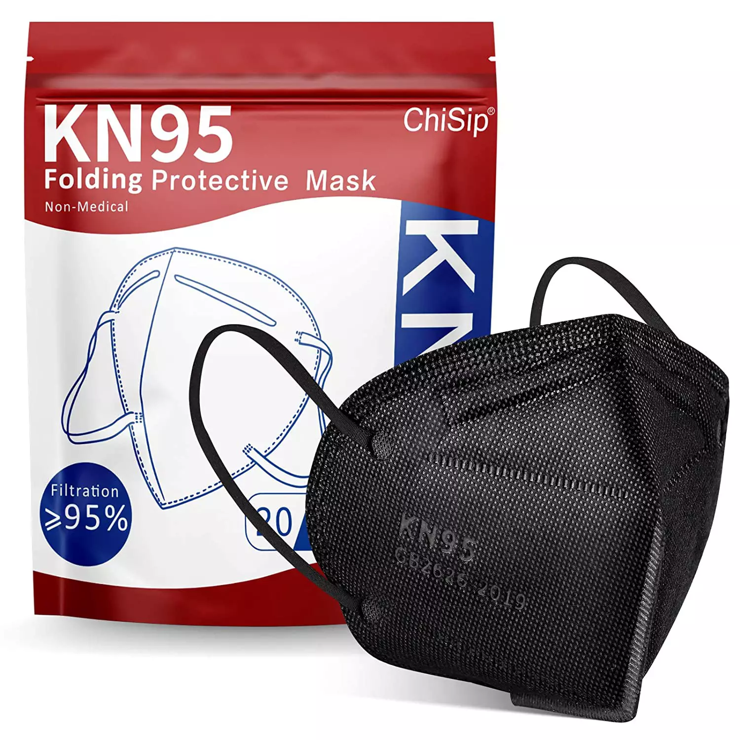 ChiSip KN95 Nkhope Masks