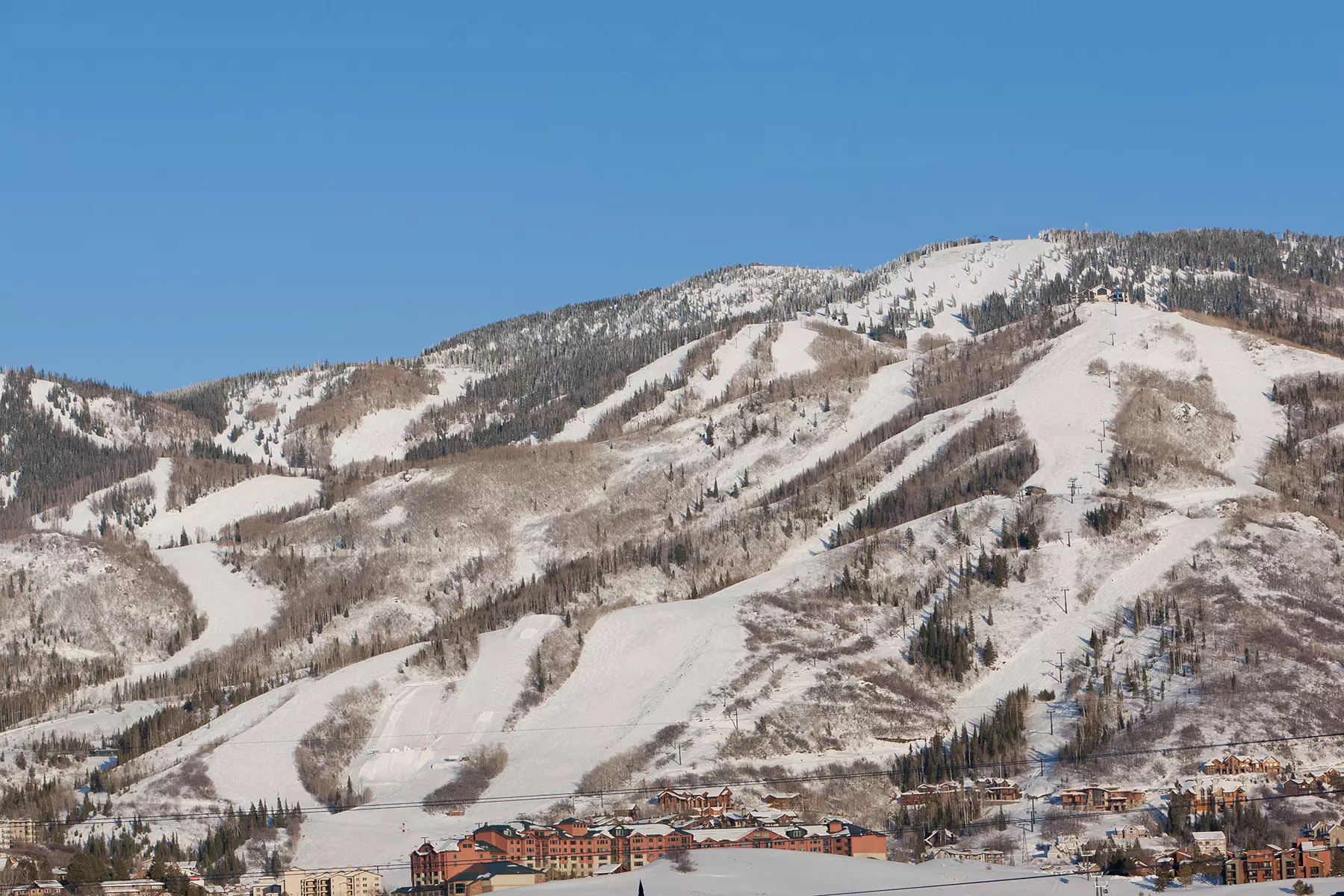 Keştiya vaporê, navenda ski ya Colorado