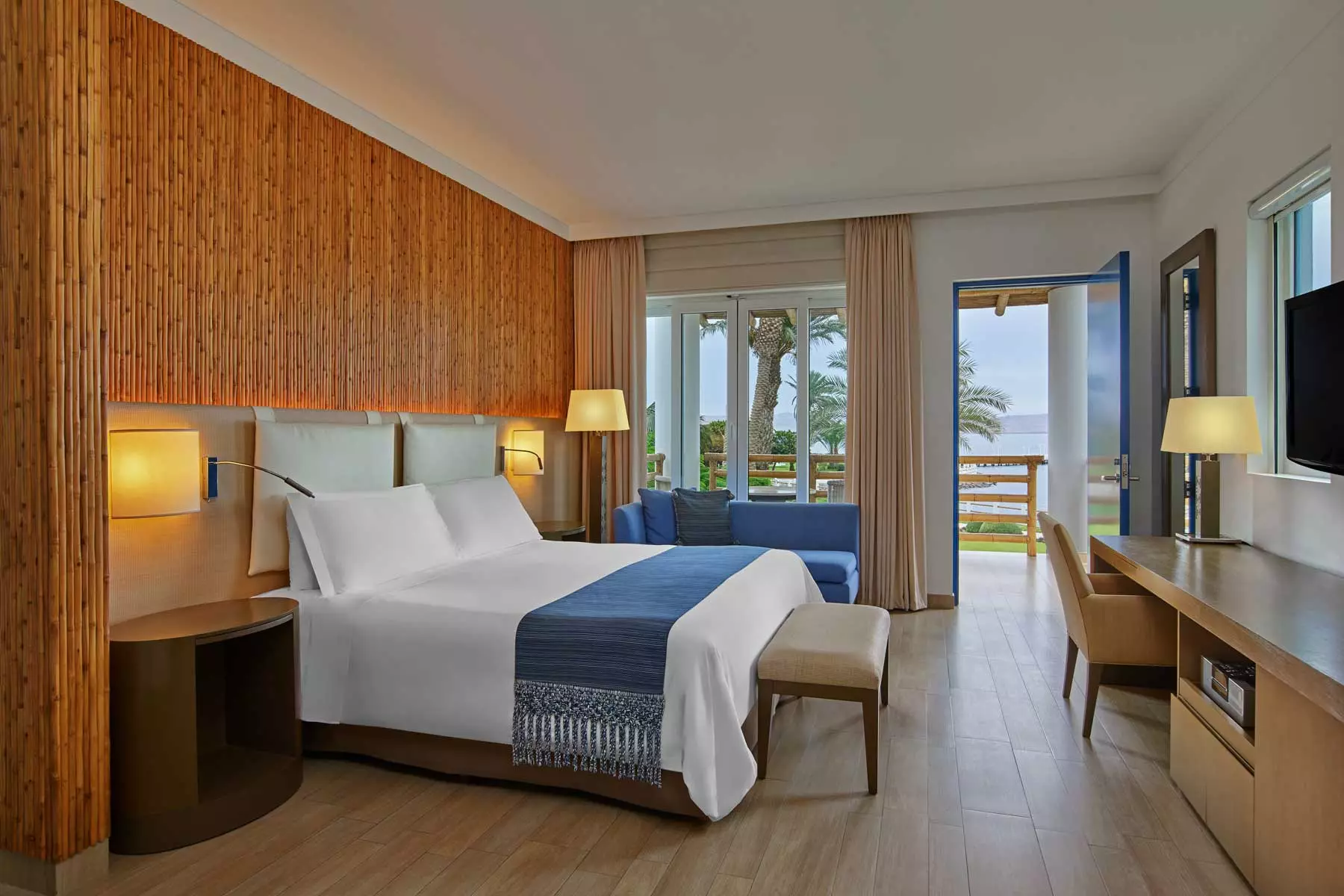 Una habitación en el Hotel Paracas, votado como uno de los mejores hoteles del mundo