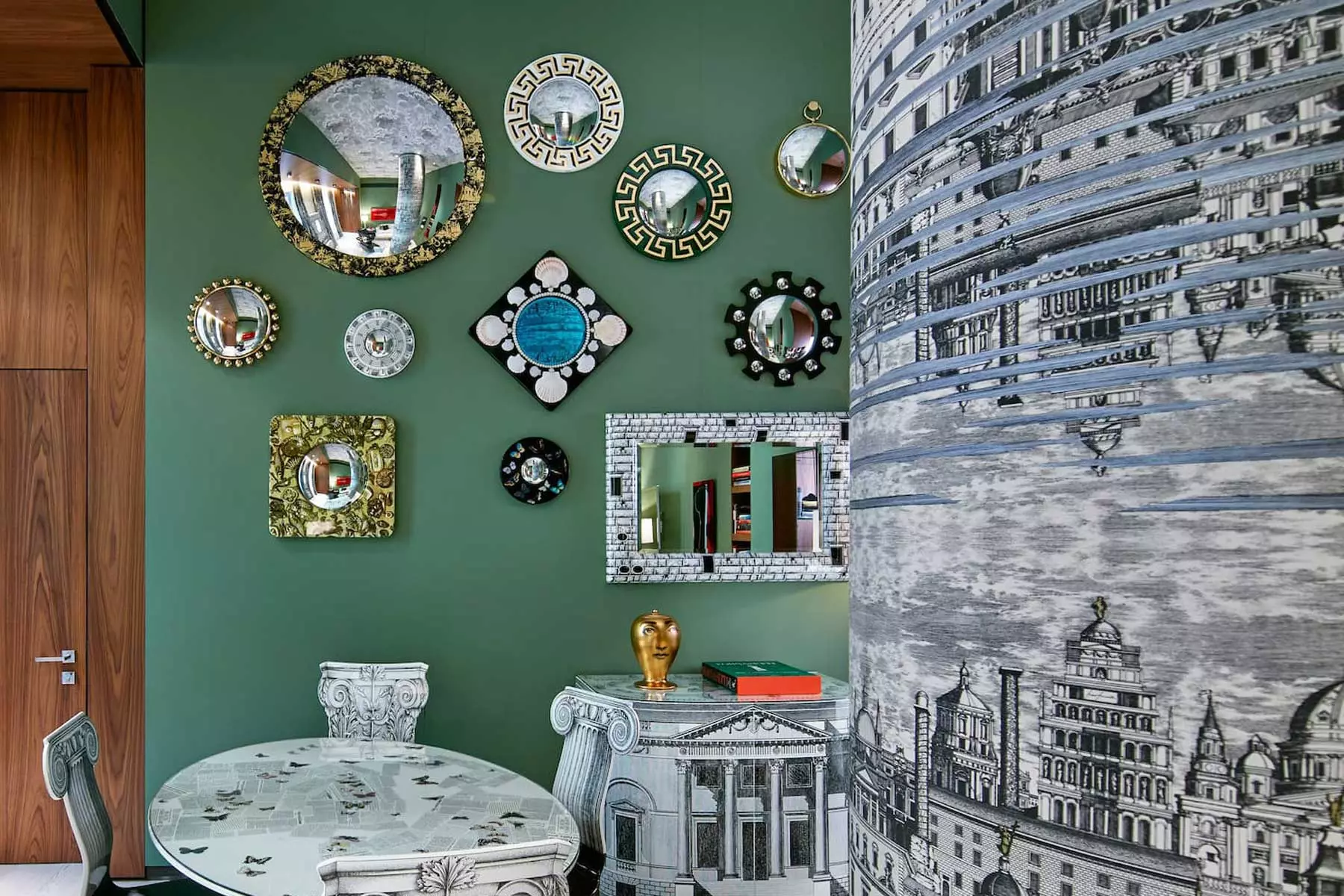 'n Suite by die Mandarin Oriental Milan, aangewys as een van die beste hotelle ter wêreld