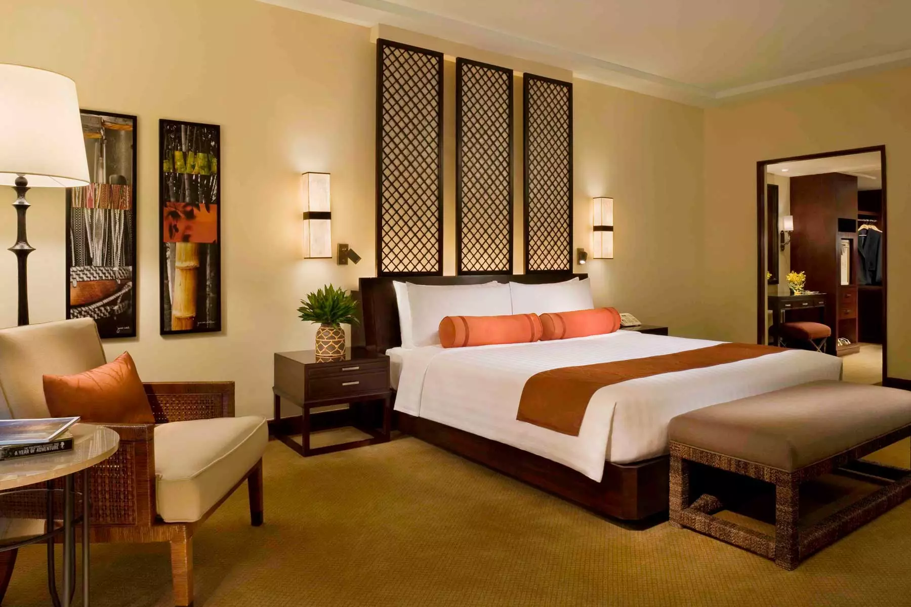 Svečių kambarys Manilos pusiasalyje, išrinktas vienu geriausių viešbučių pasaulyje