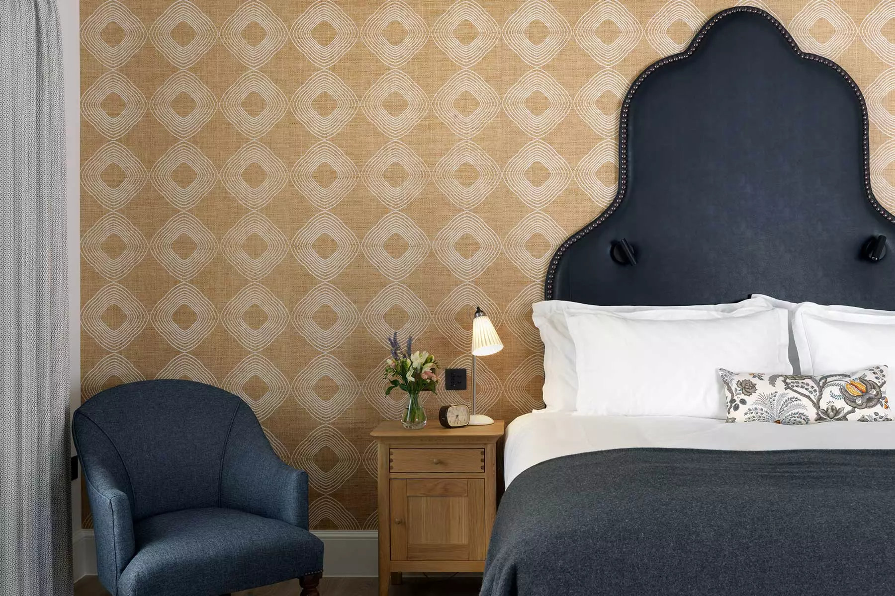 Detalle de una habitación en el hotel Stafford London, votado como uno de los mejores hoteles del mundo