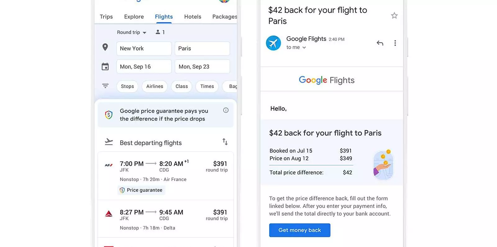 Kako uporabiti Google Flights, da prihranite denar pri naslednjem potovanju