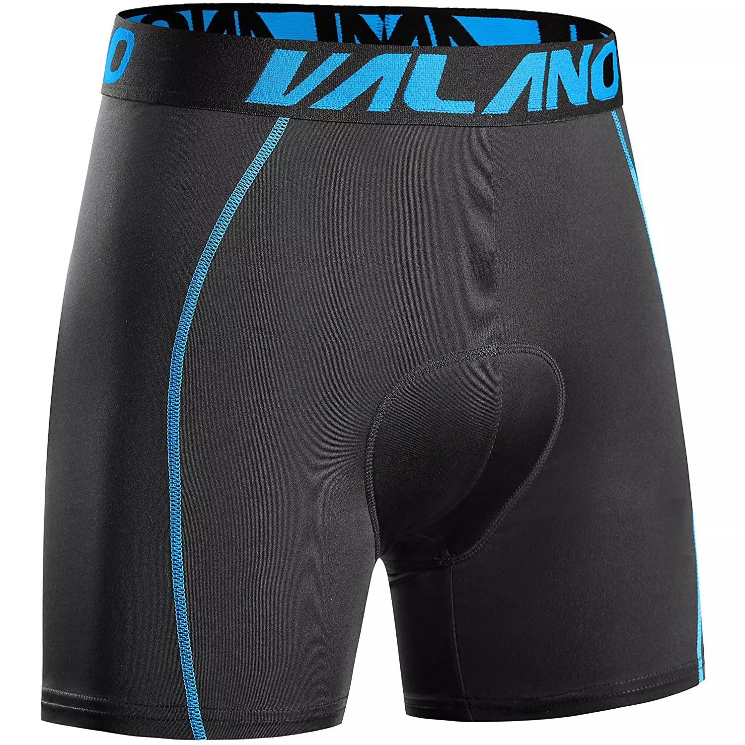 valano padded bike shorts blau