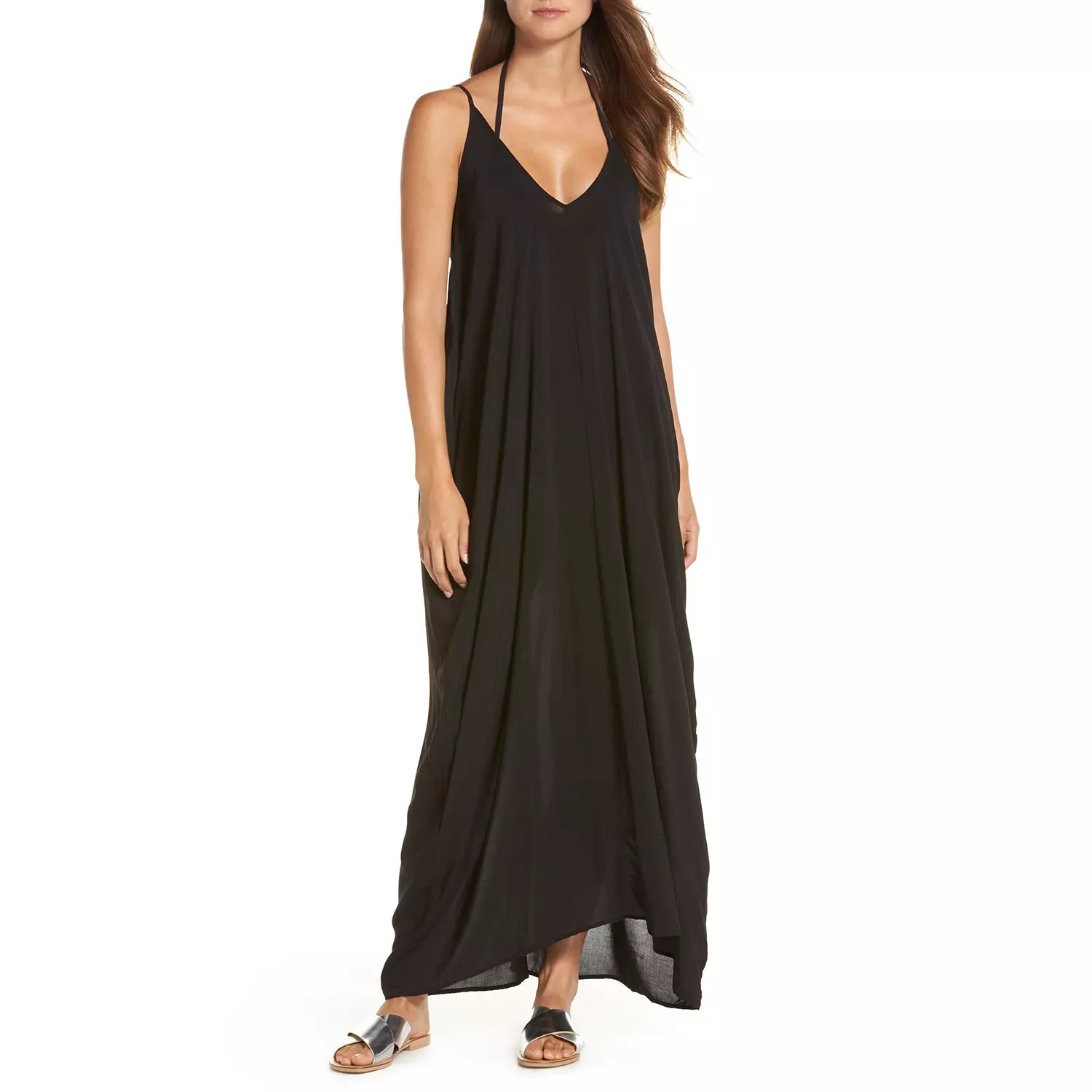 V-Back Cover-Up Maxi Dress ELAN