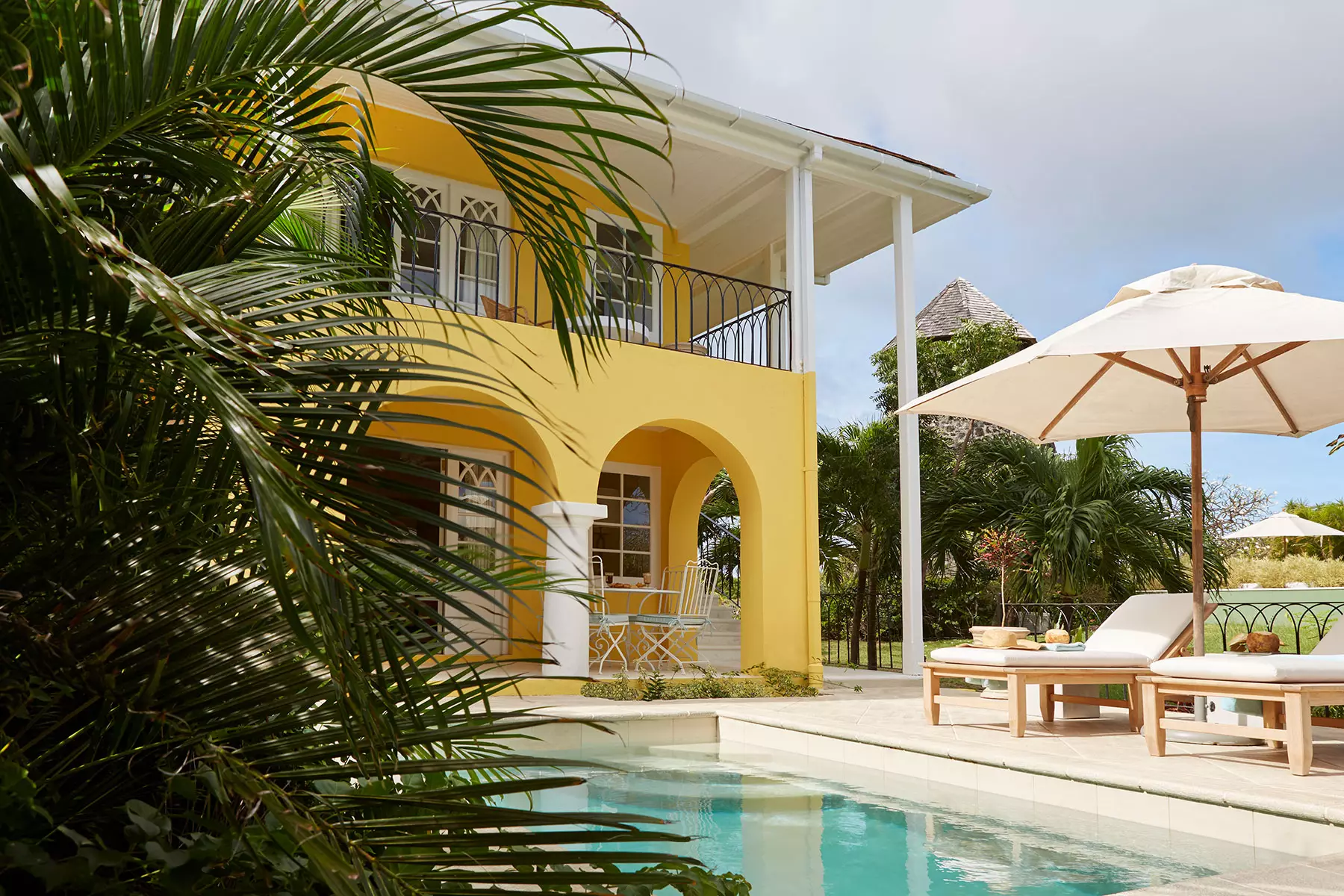 O fafo o fale matagofie ile The Cotton House ile Mustique Island