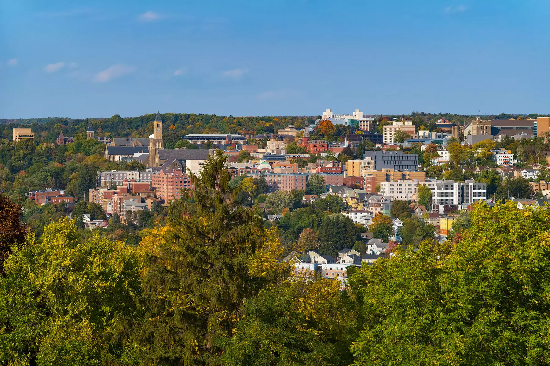 Cornell University, universitas riset Ivy League swasta lan statutori ing Ithaca, New York