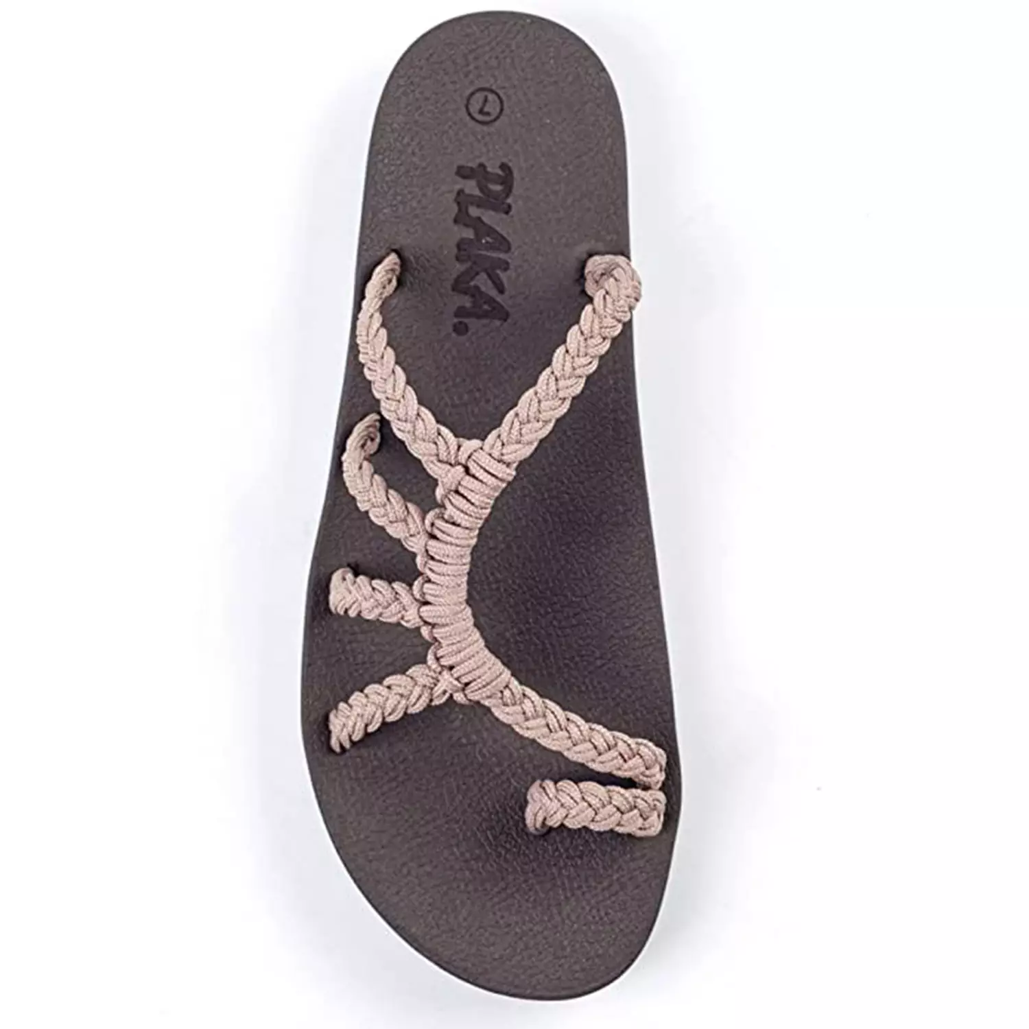 Plaka Relief Flip Flops por Virinoj kun Arka Subteno Komfortaj Sandaloj por Virinoj