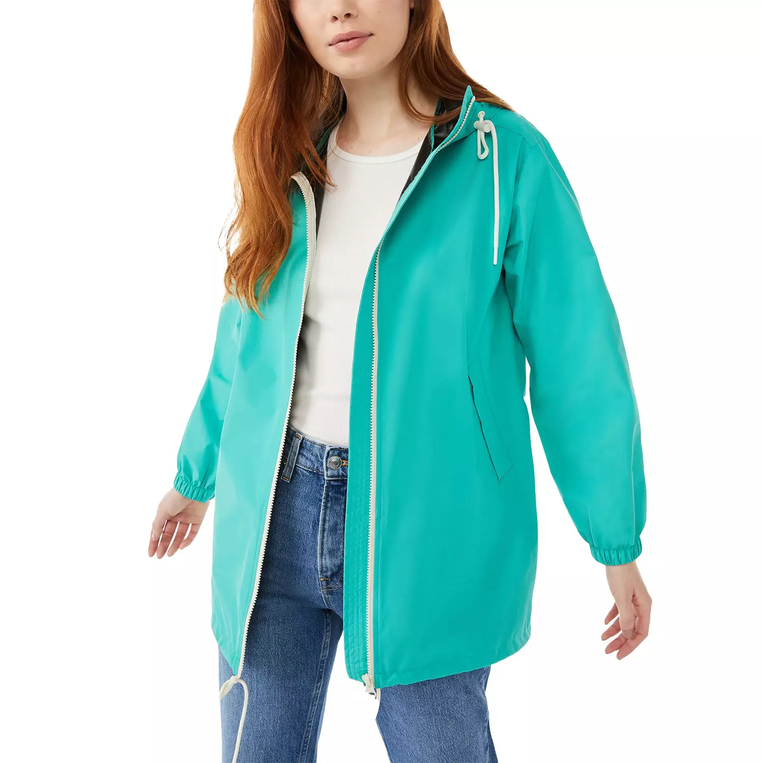 Free Assembly Women's Packable Rain Jacket