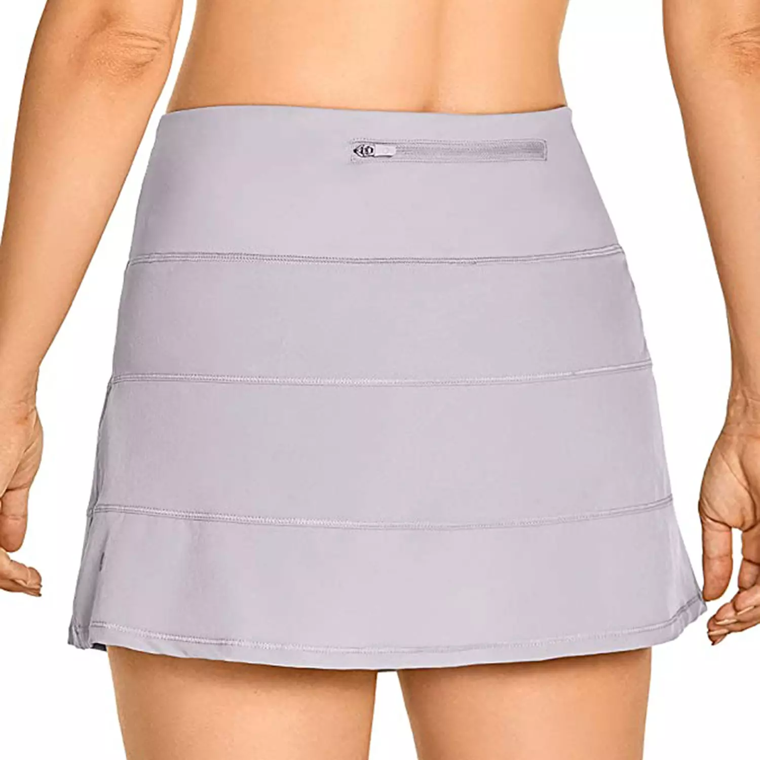 CRZ YOGA Women's Lightweight High Waisted Tennis Skirts