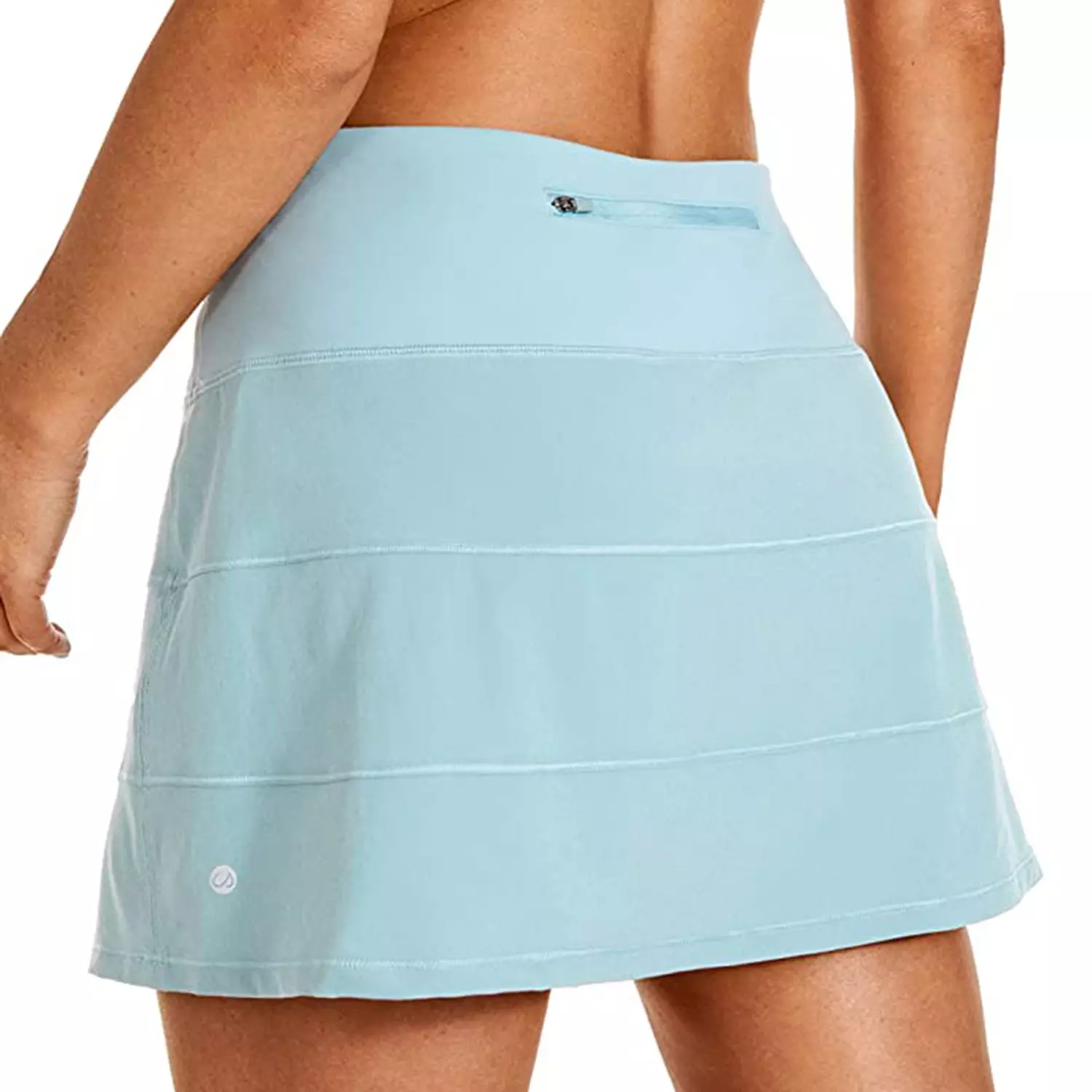 CRZ YOGA Women's Lightweight High Waisted Tennis Skirts