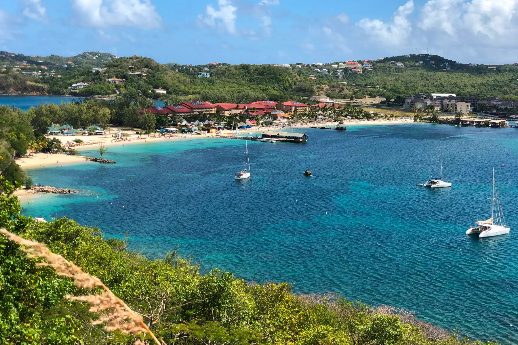 Plaża Gołębi, Saint Lucia