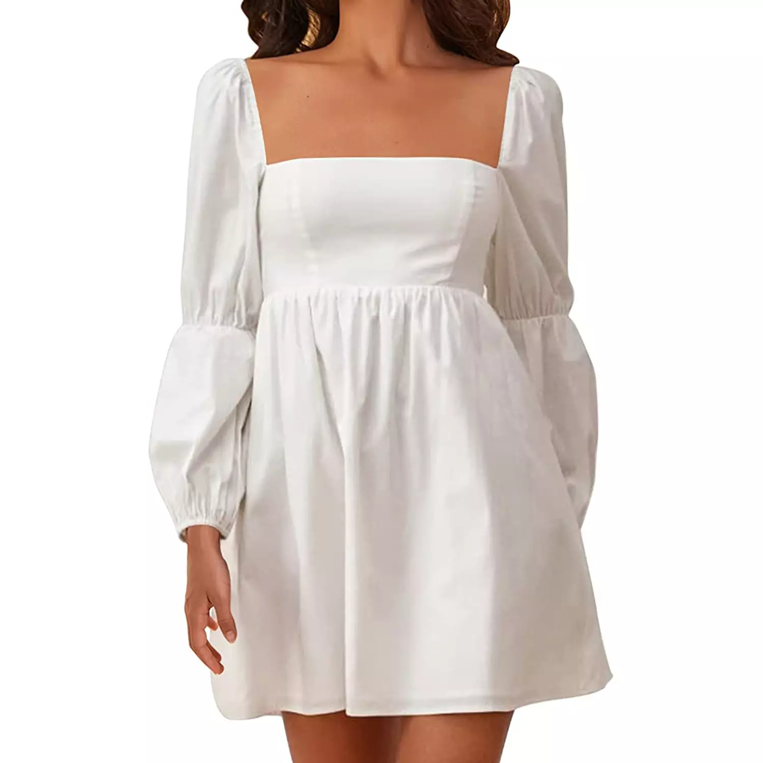 amazon'da beyaz elbise