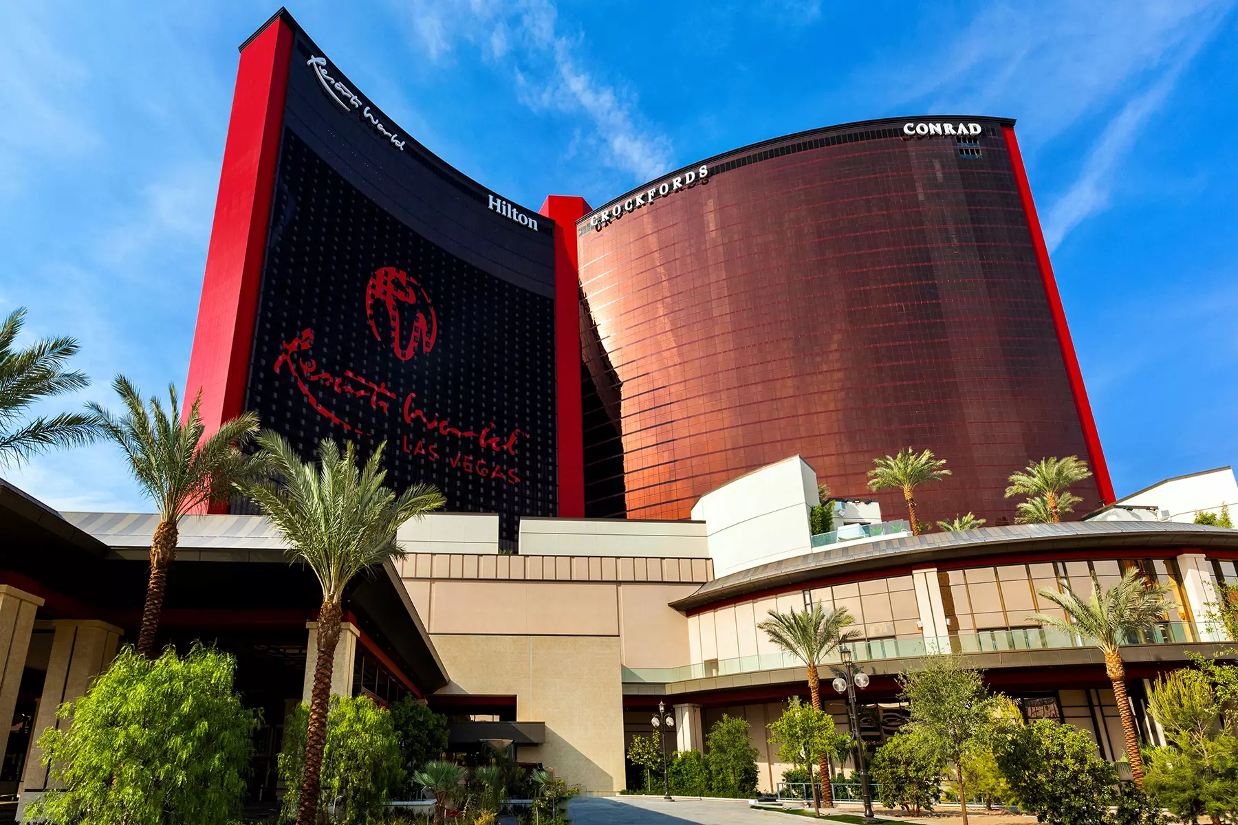 Bahagian Luar Resorts World Las Vegas