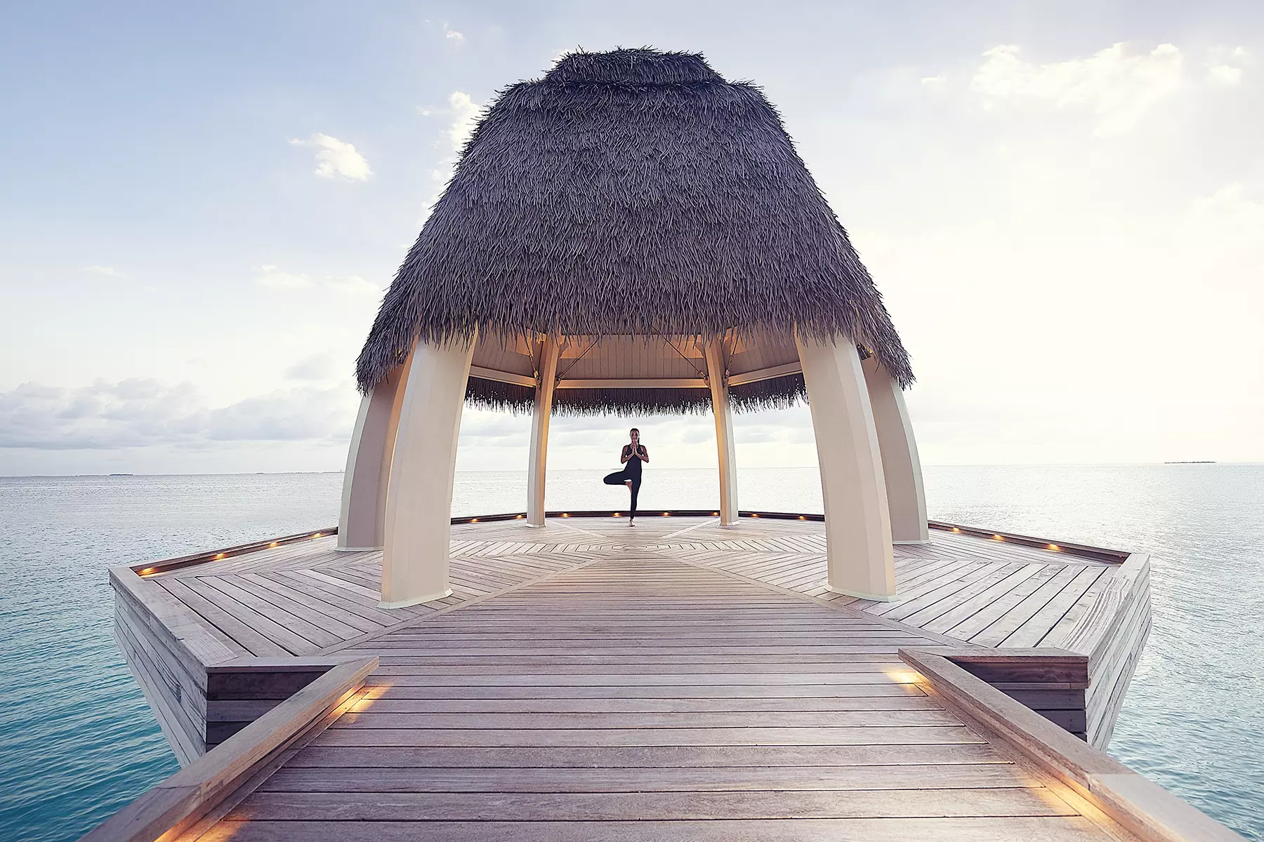 Ithaafushi The Private Island Spa Wellness_Yoga Paviljon